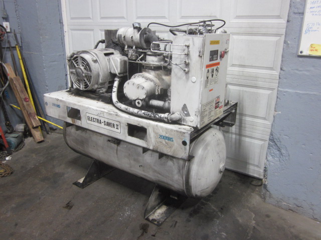 25 hp Gardner Denver Rotary Screw Air Compressor.
