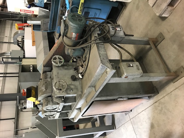 6" x 10" Denver Two Roll Crusher, with drive.