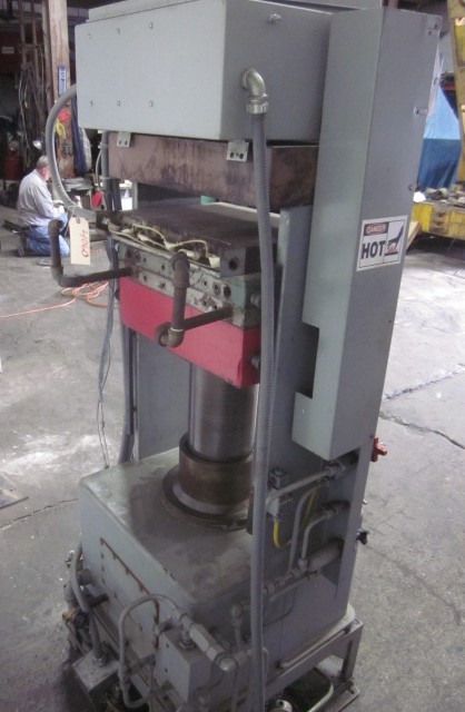 55 Ton Hydraulic Press with Electric Heated Platen, 12" x 18"