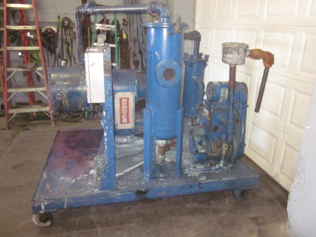 used Cornell Versator, Model D16, 7.5 hp varidrive