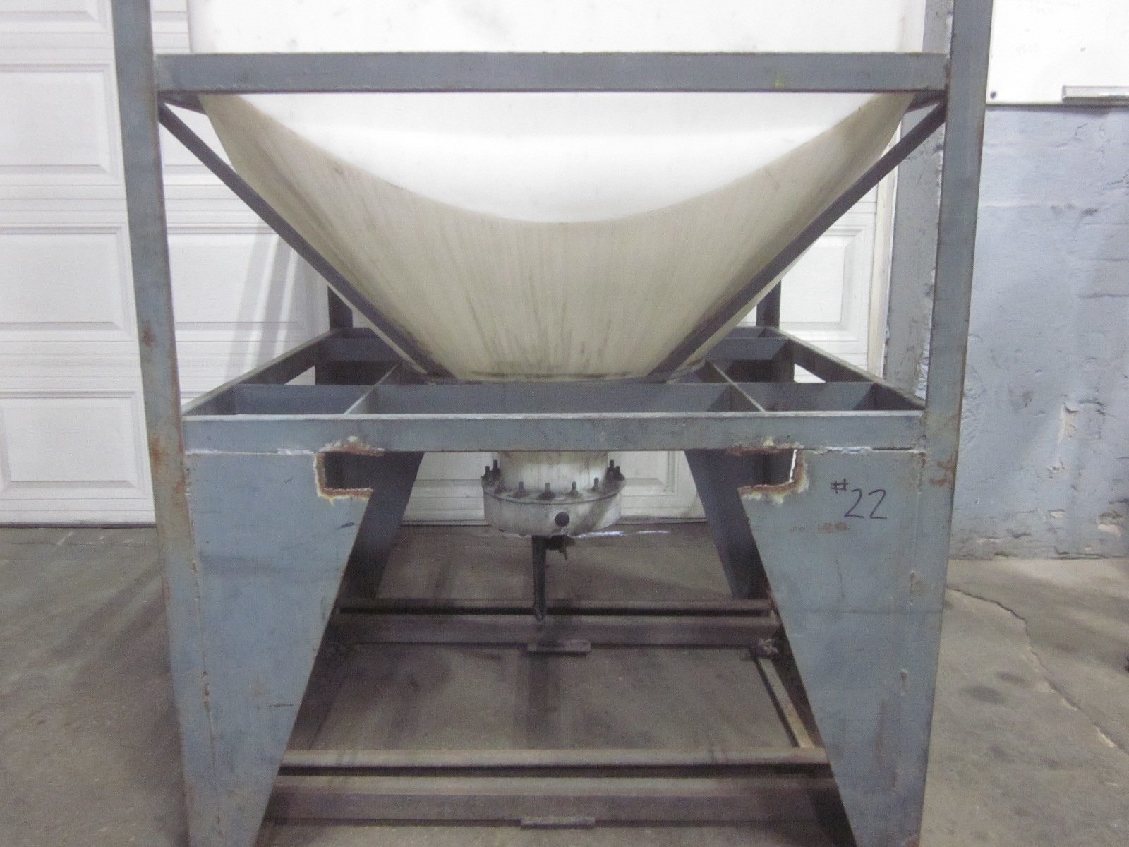 Poly Hopper with Steel Housing #22