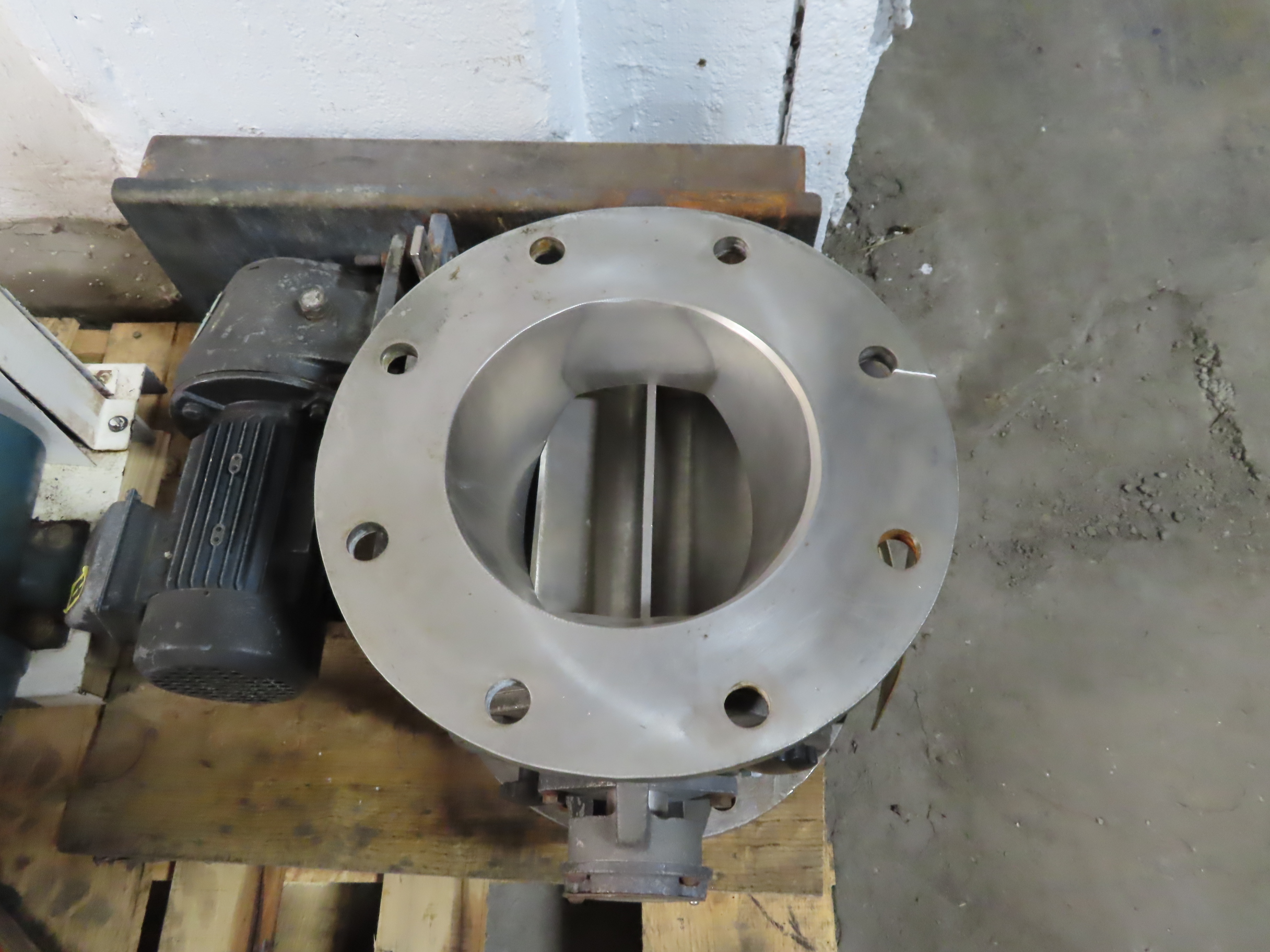 used 8" Rotolok Rotary Airlock, stainless steel