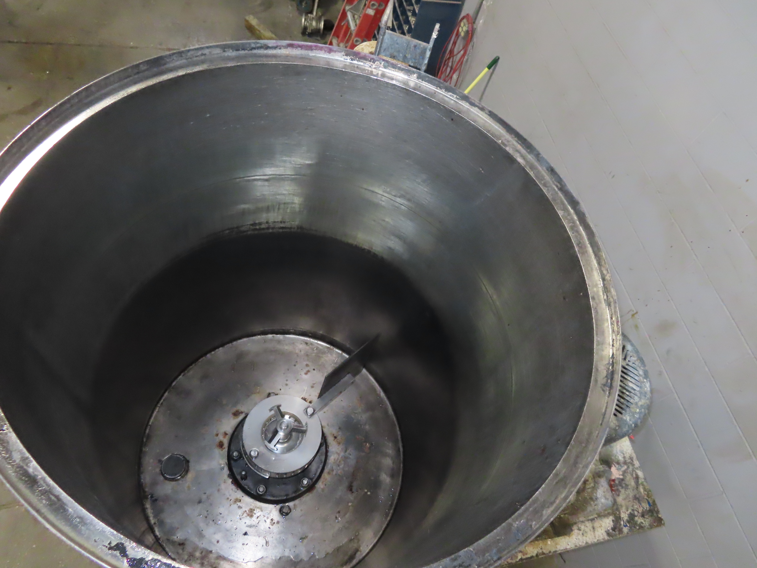 50 hp Kady Mill, stainless steel tank, jacketed