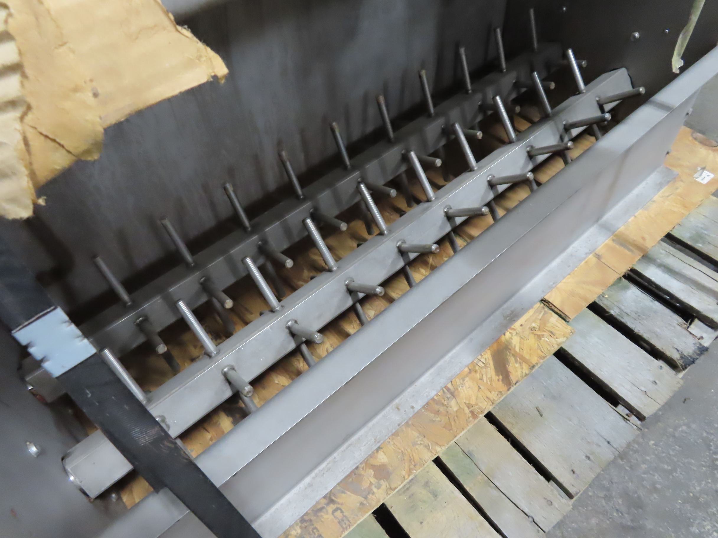 Lump Breaker, dual shaft, stainless steel, 3 hp