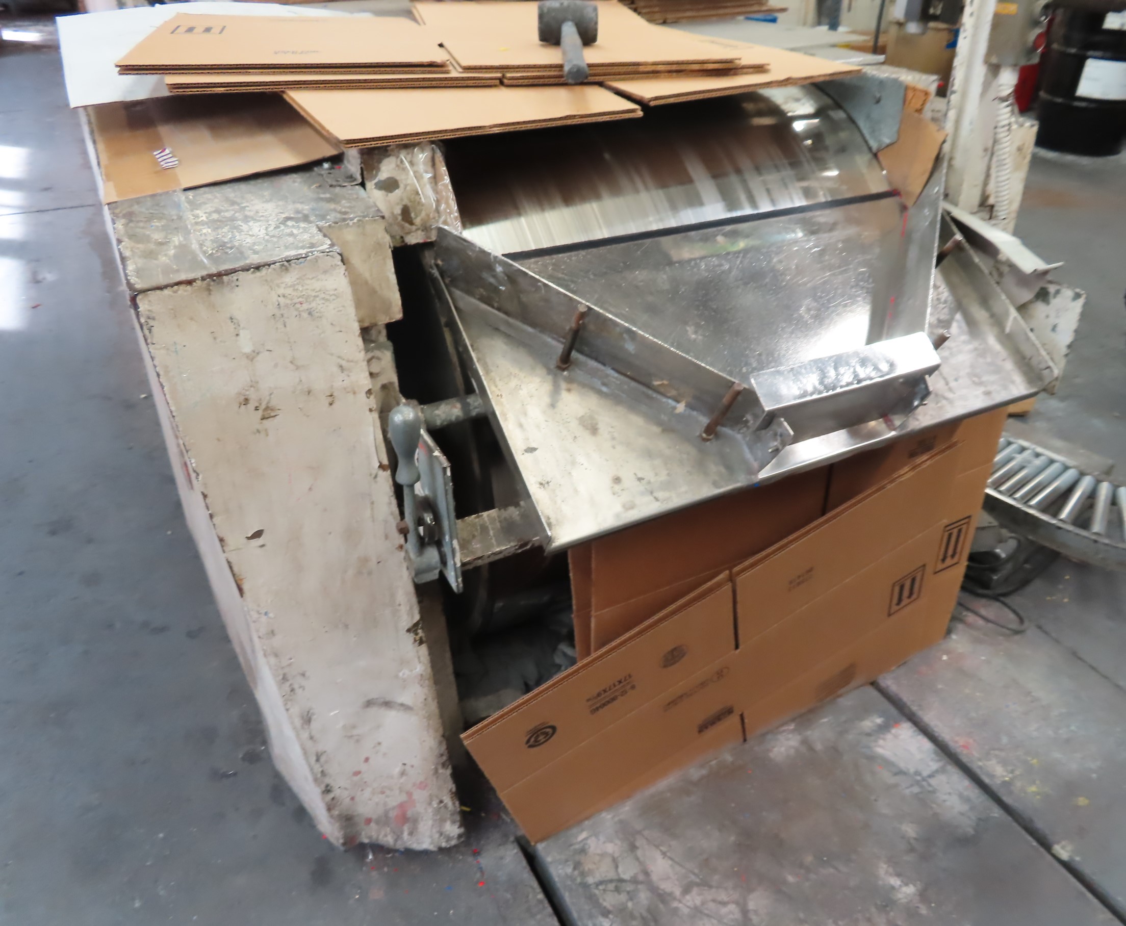 Sandvik Belt Flaker, 800mm(31.49") wide belt, 48' long