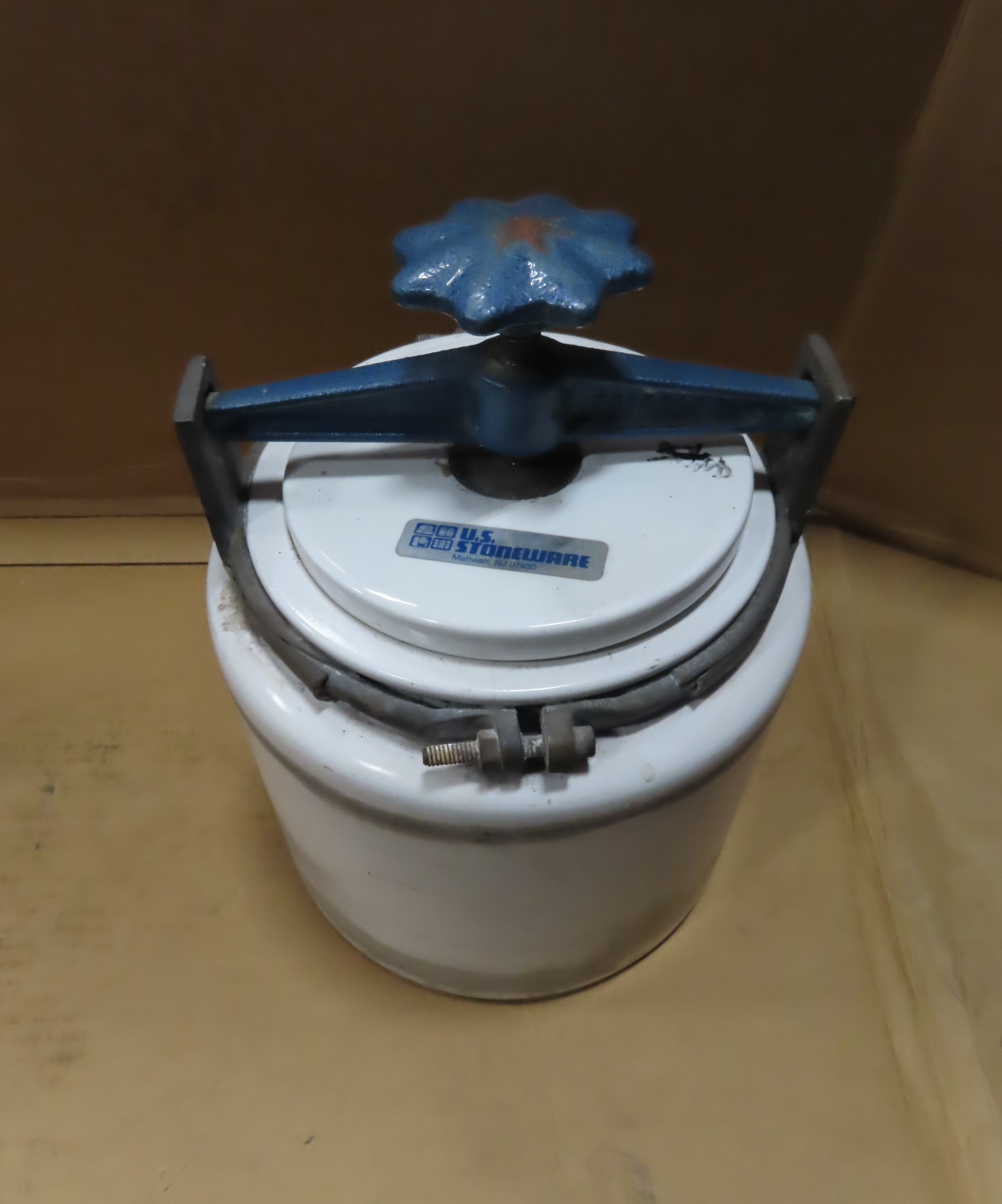 1.5 gallon US Stoneware Jar Roller Mill Jar