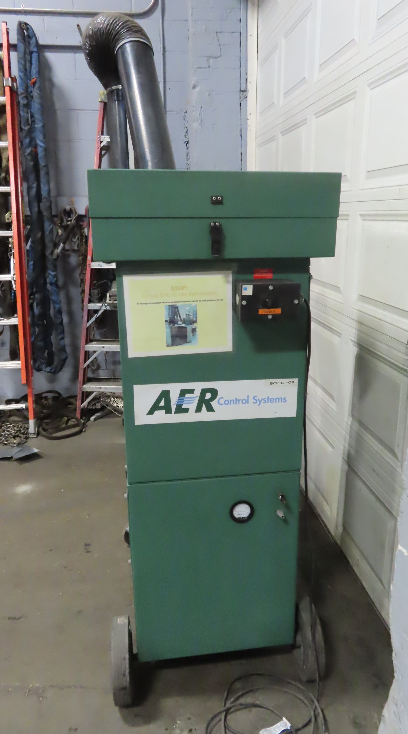 AER Cartridge Portable Dust Collector, 1 hp