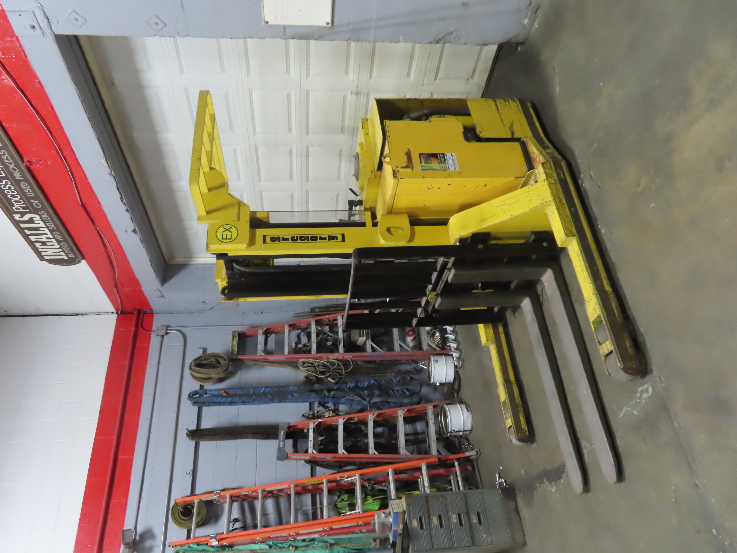 Gregory EX Stand Up Fork Lift, 6,000 pound capacity