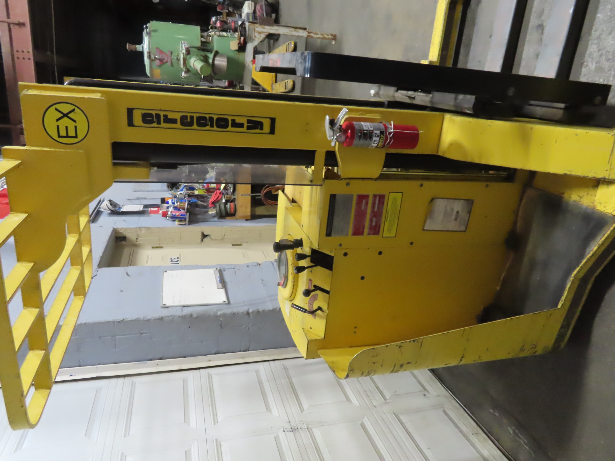 Gregory EX Stand Up Fork Lift, 6,000 pound capacity