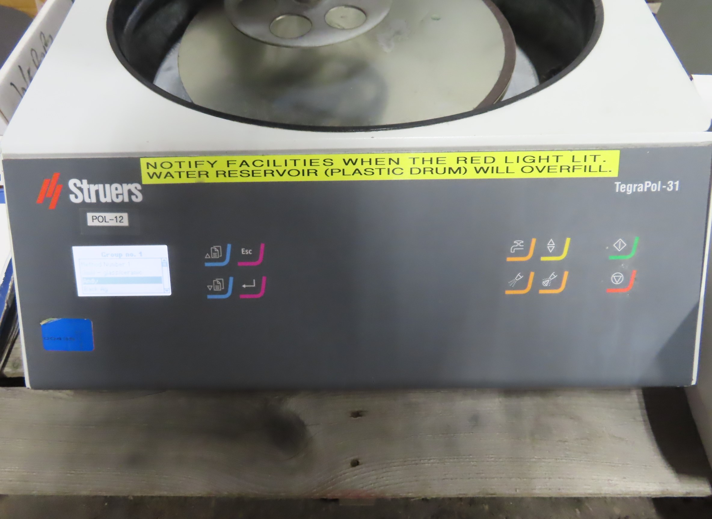 Struers TegraPol Polisher