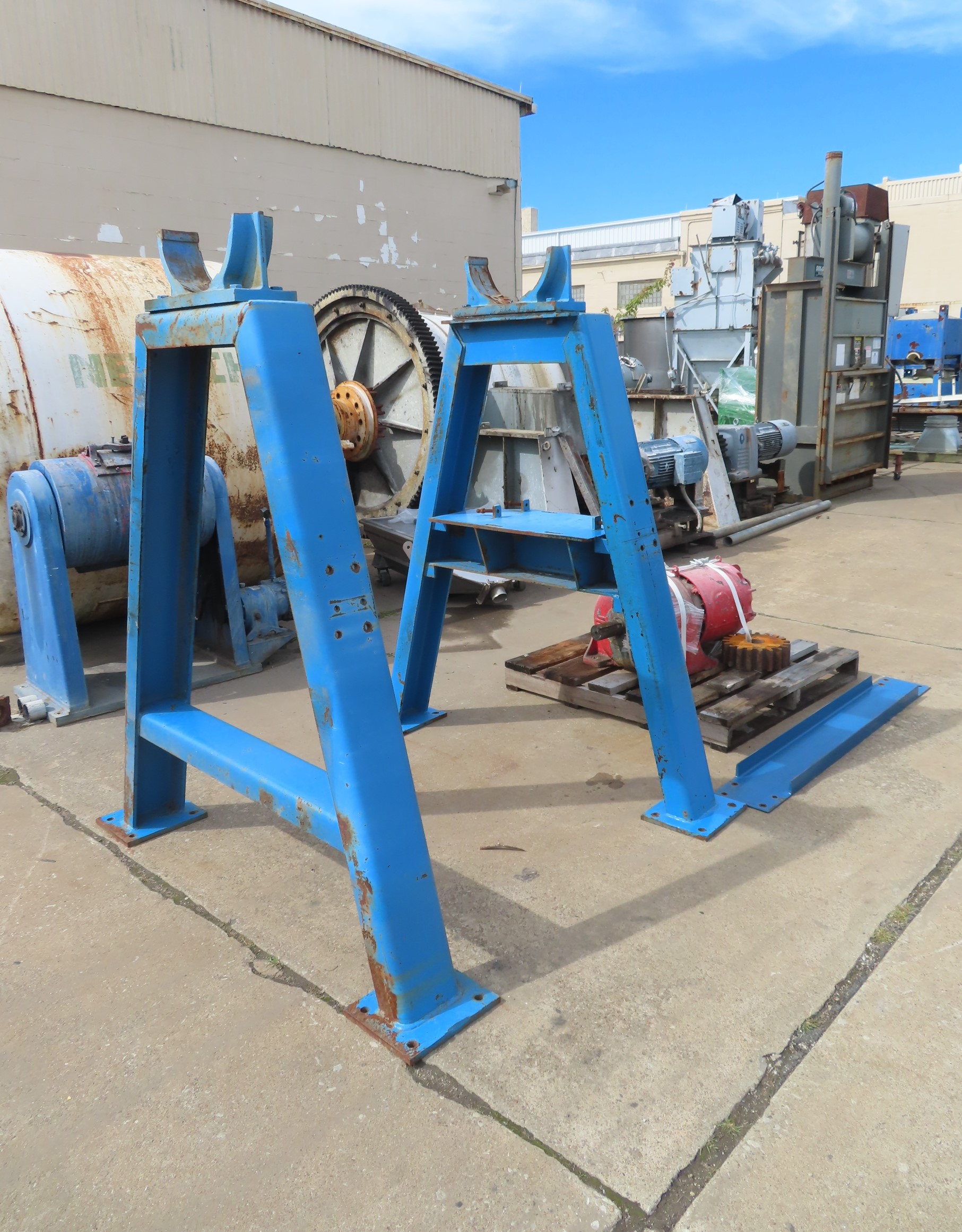 48" Patterson Pebble Mill, Alumina lined ball mill, 10 hp