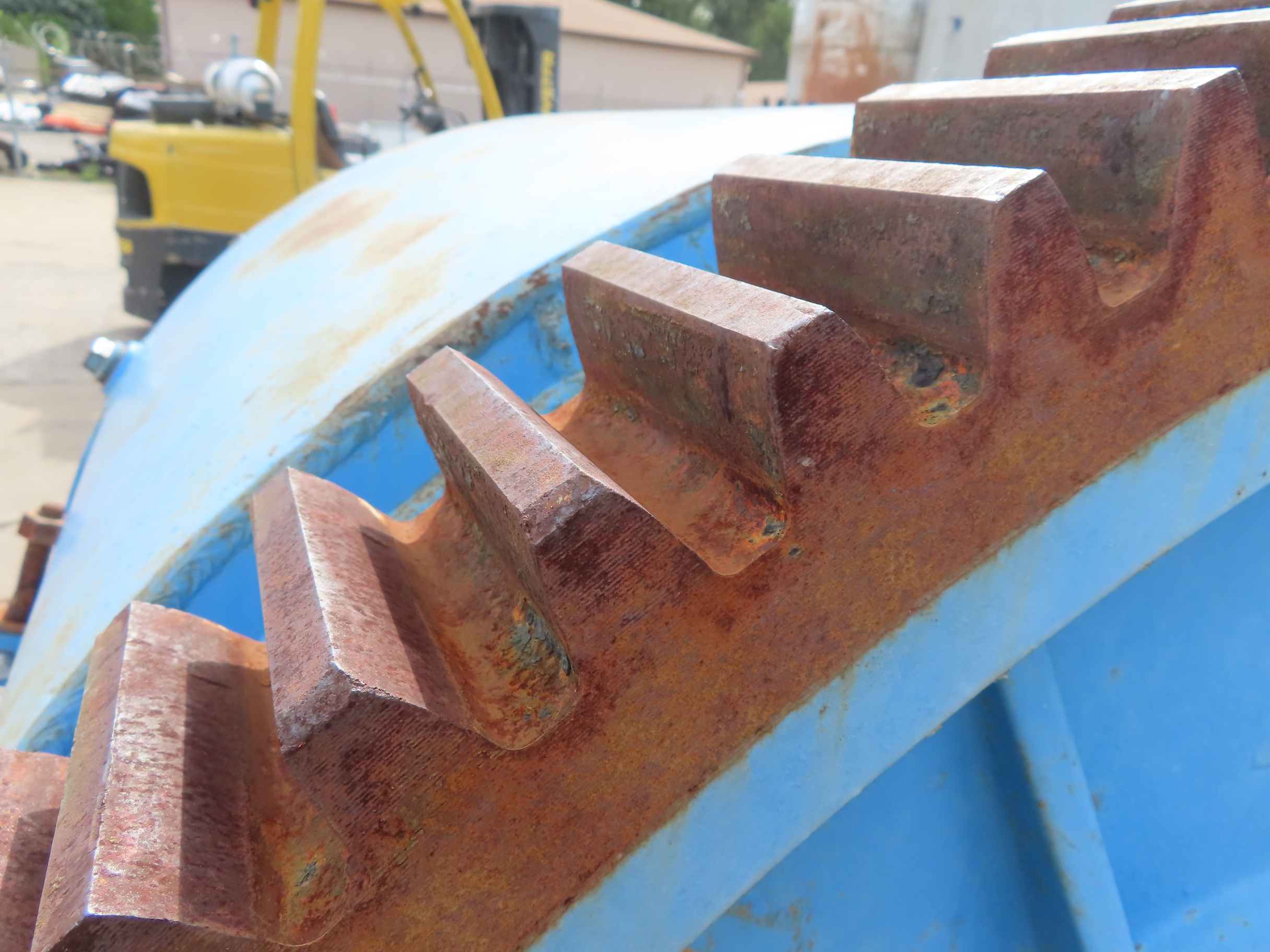 48" Patterson Pebble Mill, Alumina lined ball mill, 10 hp