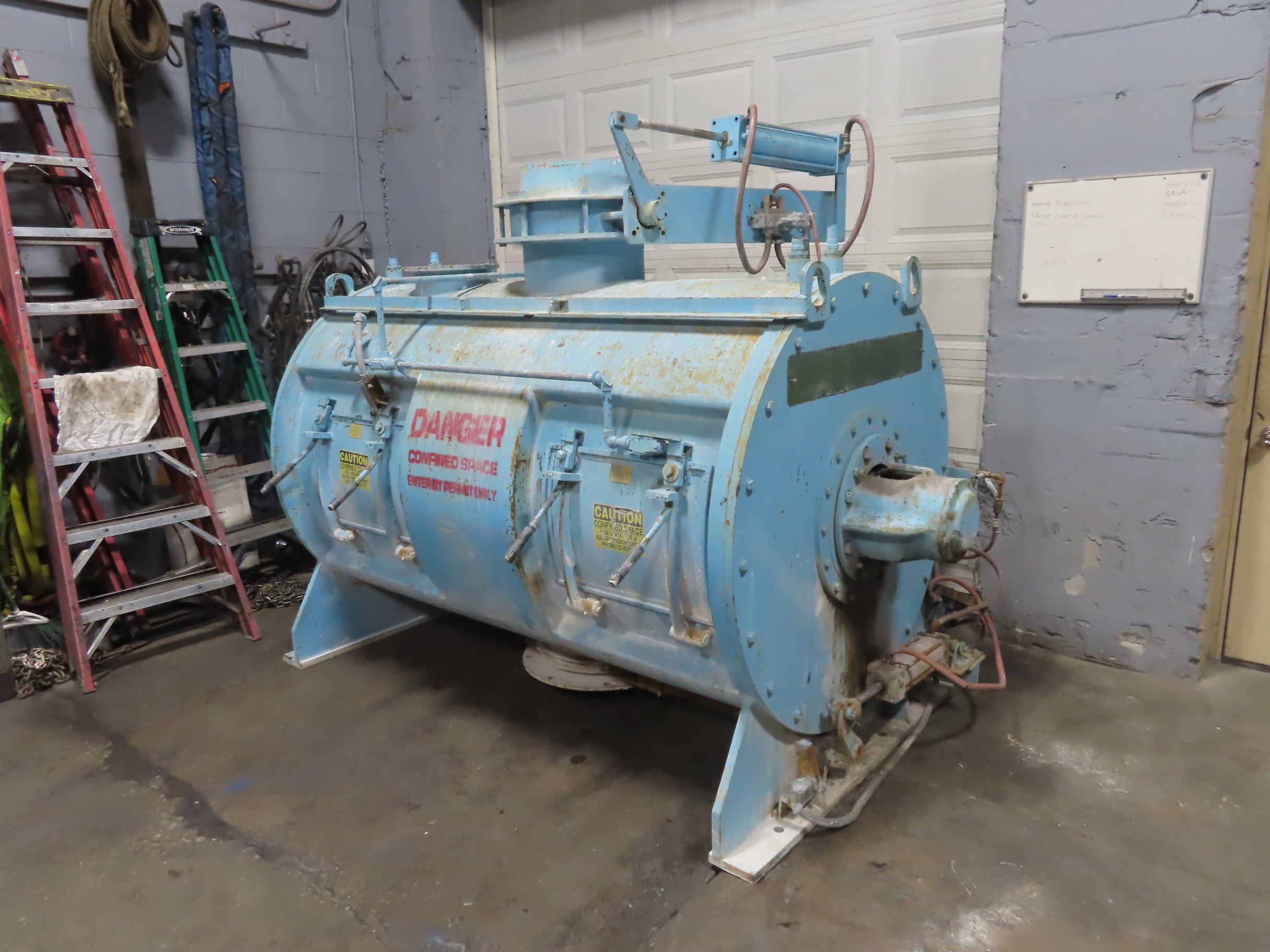 Littleford Lodige FKM-2000E 43 cu. ft. Plow Mixer, 75 HP, 75 psi Jacket ...