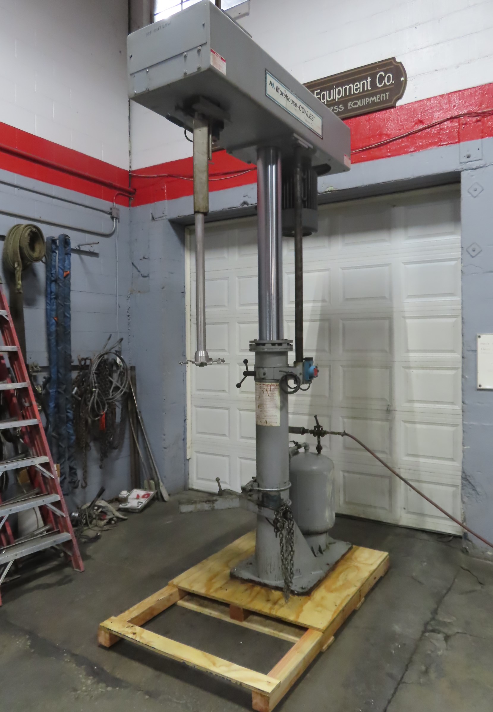 10 hp Morehouse-Cowles High Speed Disperser, XP Proof Tag