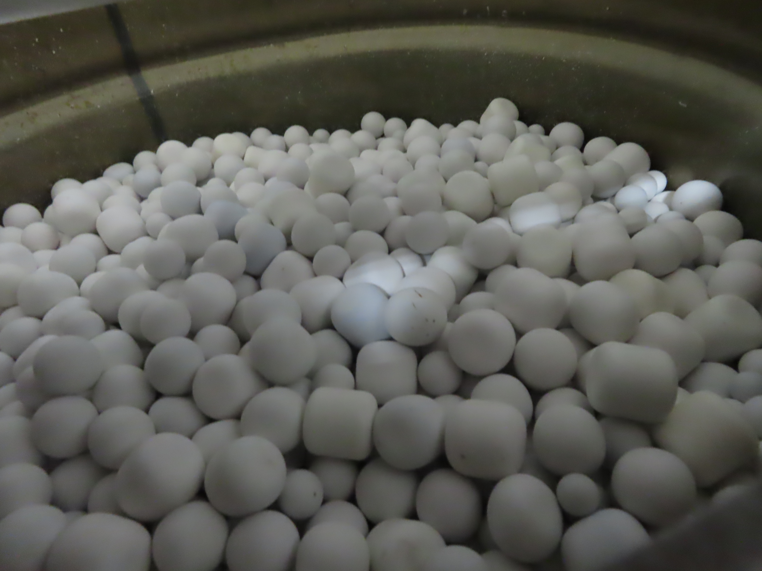 Alumina Pebble Mill Media, 7200 lbs.