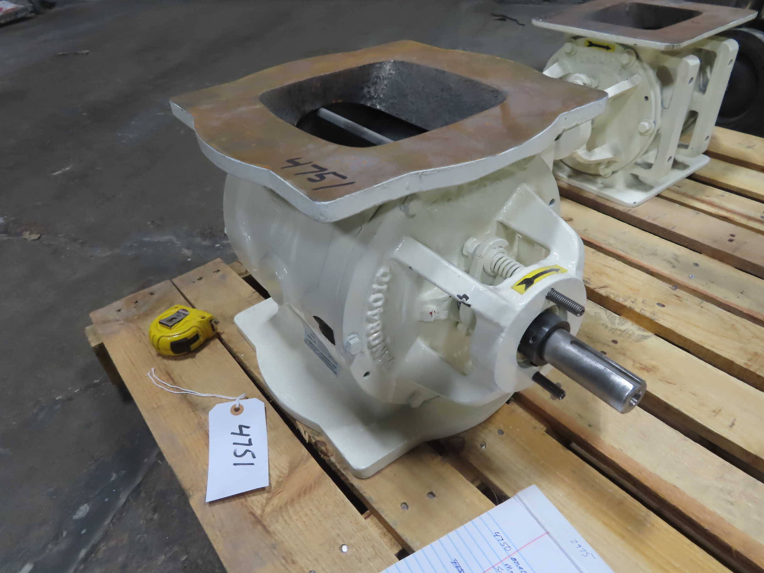 New 8" Prater Rotary Airlock