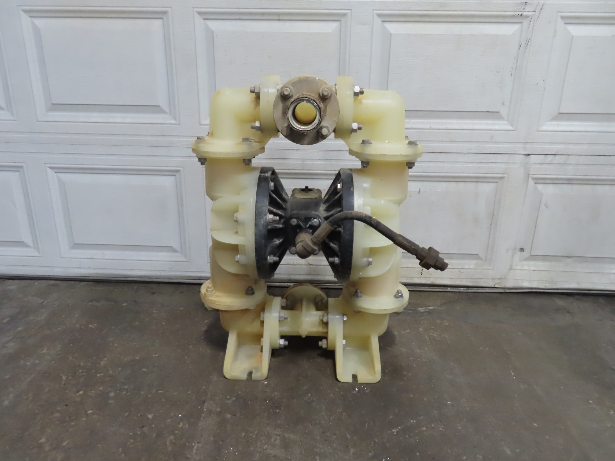 2" Non-Metallic, polypropylene Sandpiper S20 Air Operated Double Diaphragm (AODD) Pump