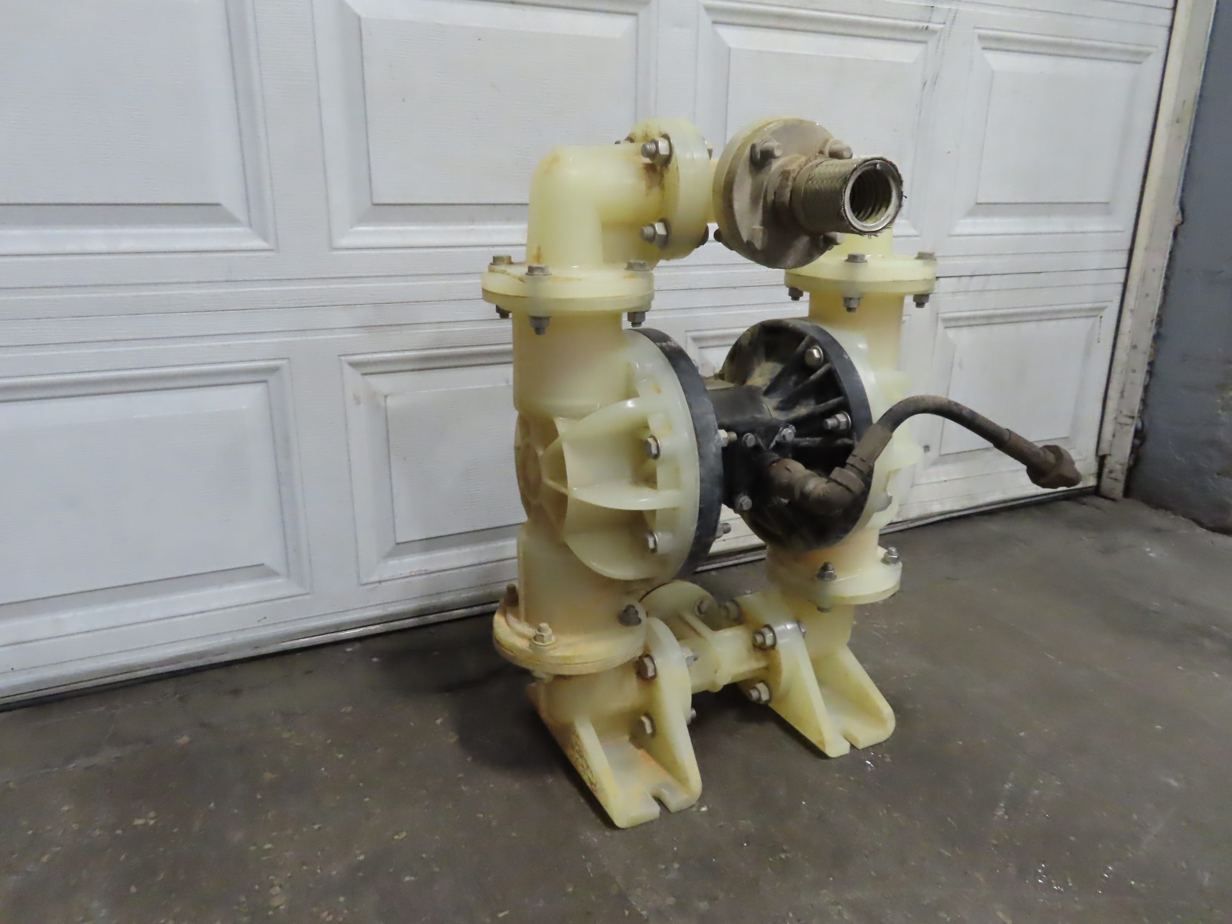 2" Non-Metallic, polypropylene Sandpiper S20 Air Operated Double ...