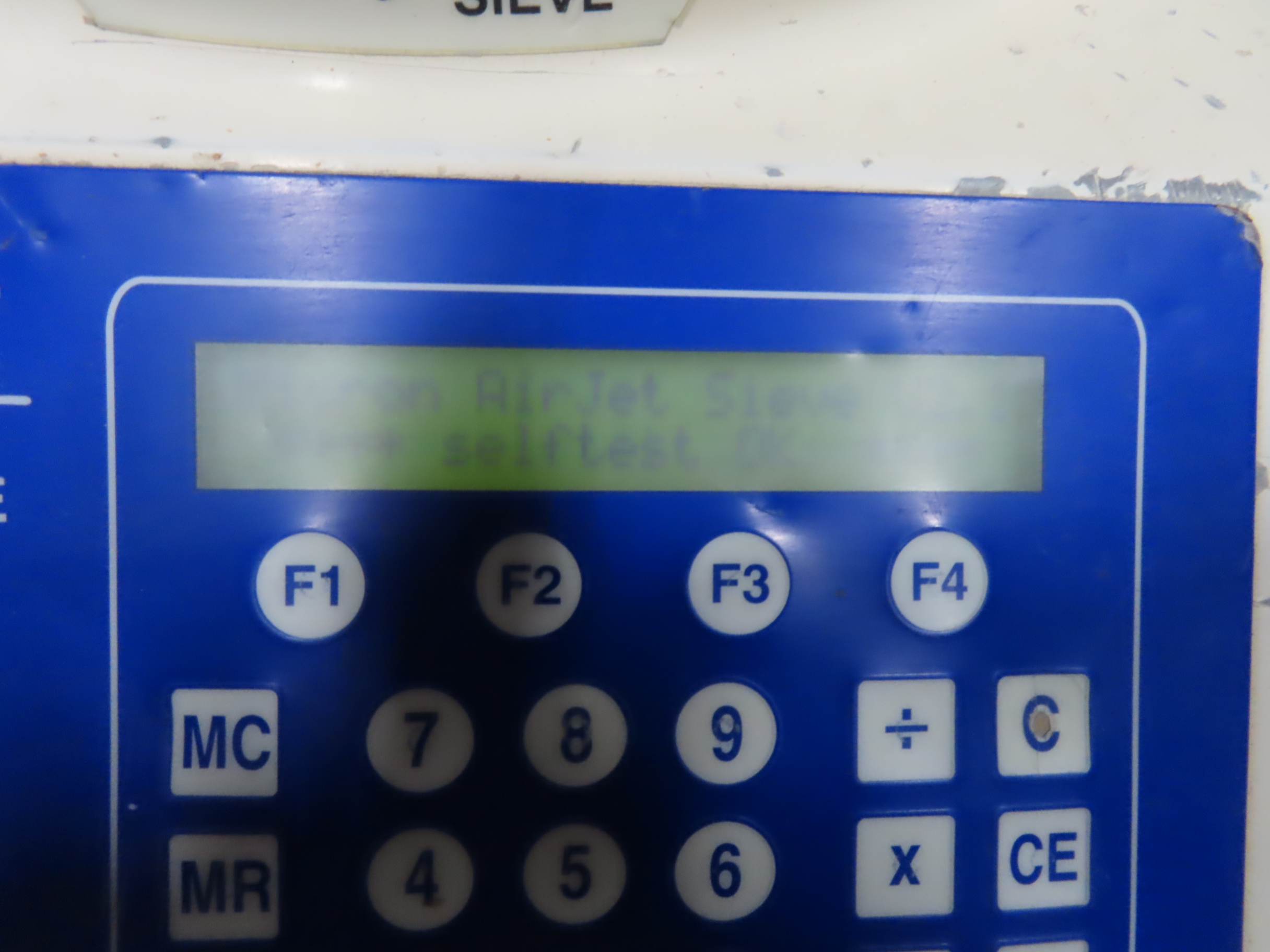 Micron Air Jet Sieve, Hosokawa