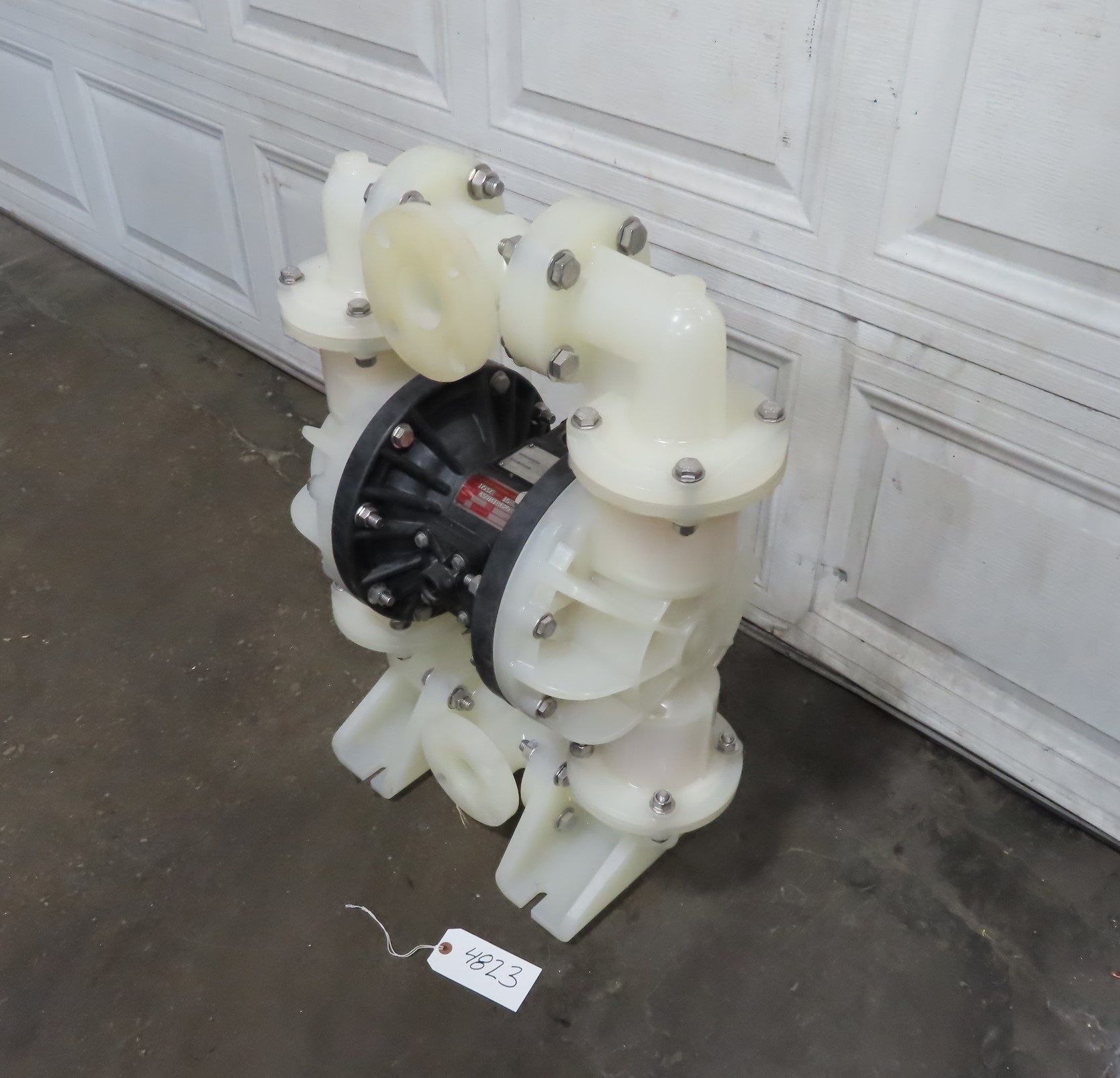 New 2" Non-Metallic, polypropylene Sandpiper S20 Air Operated Double ...