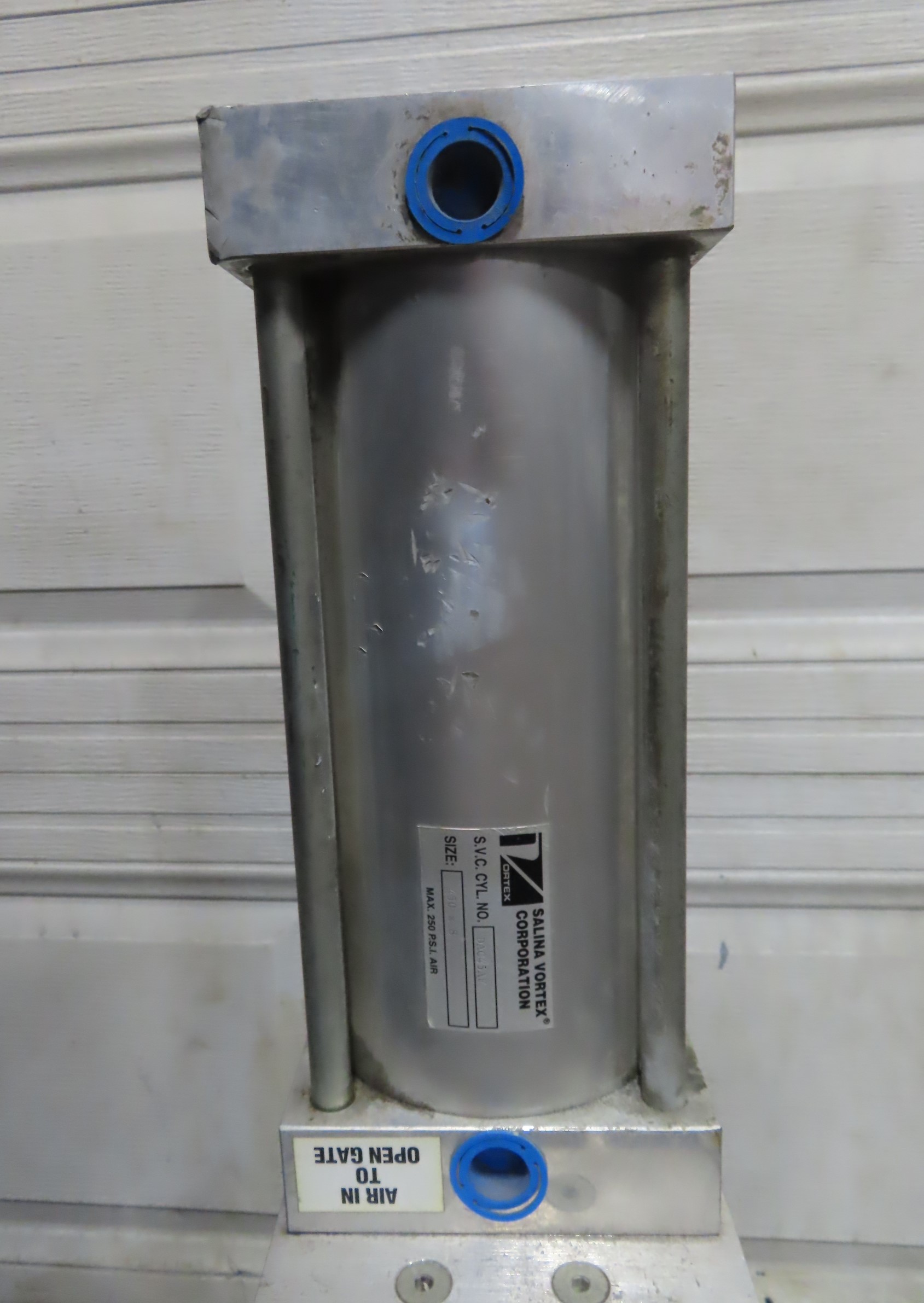 Slide Gate Valve, Salina Vortex Roller Gate Valve, 8 x 8