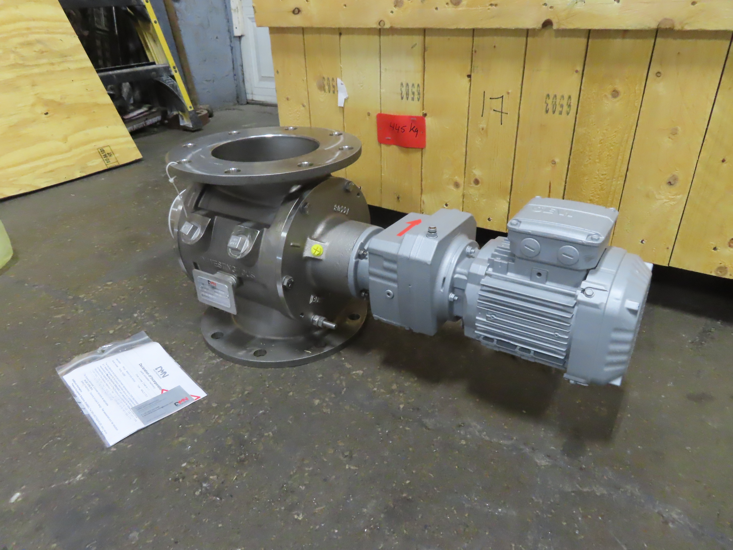 Unused 6" DMN Westinghouse MALD 175 Rotary Valve, Rotary Airlock