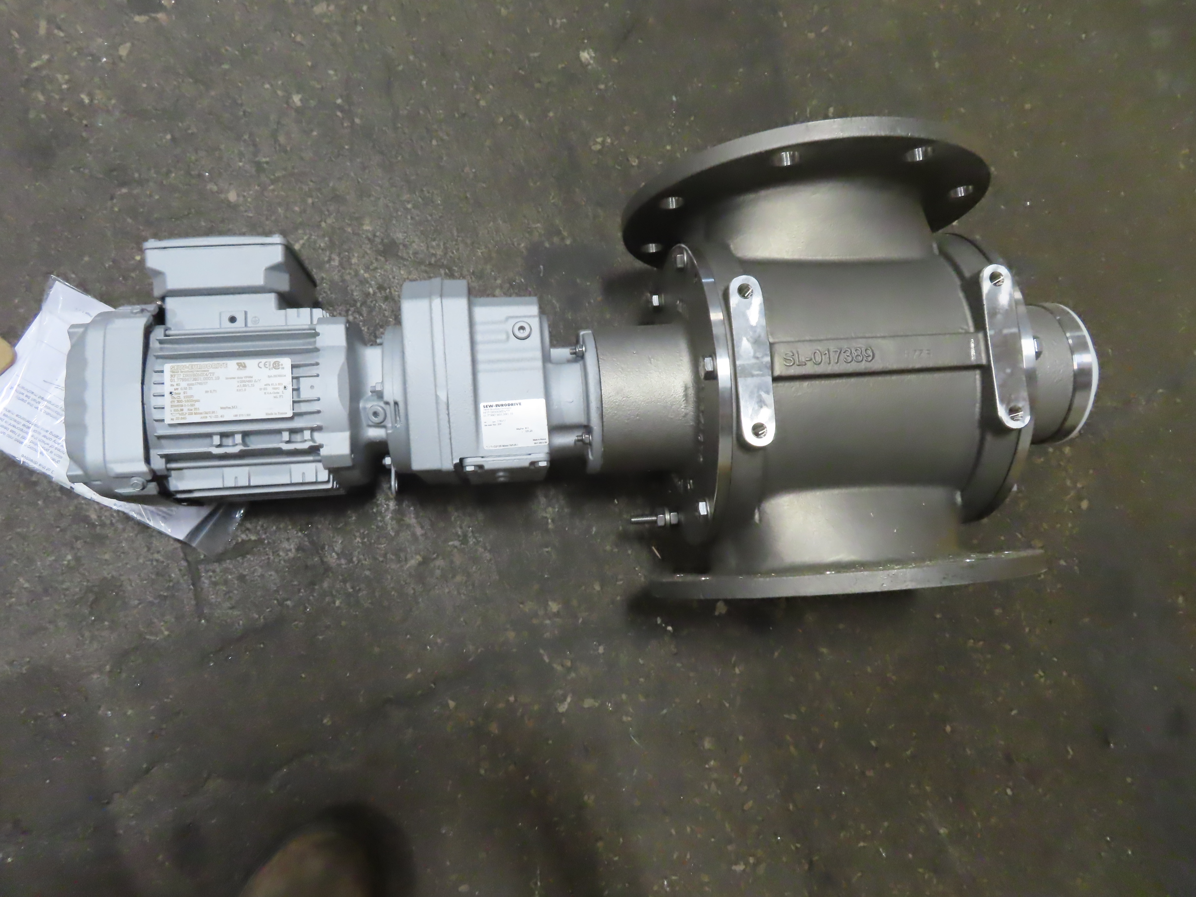 Unused 6" DMN Westinghouse MALD 175 Rotary Valve, Rotary Airlock