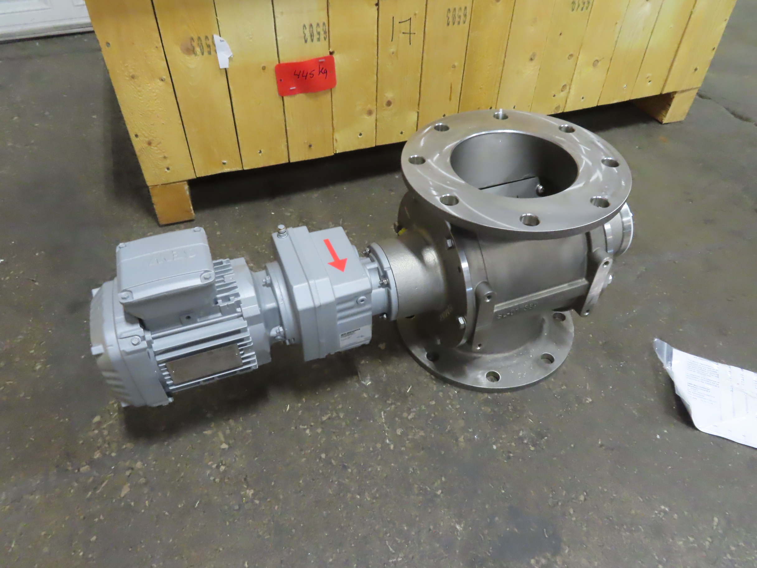 Unused 6" DMN Westinghouse MALD 175 Rotary Valve, Rotary Airlock