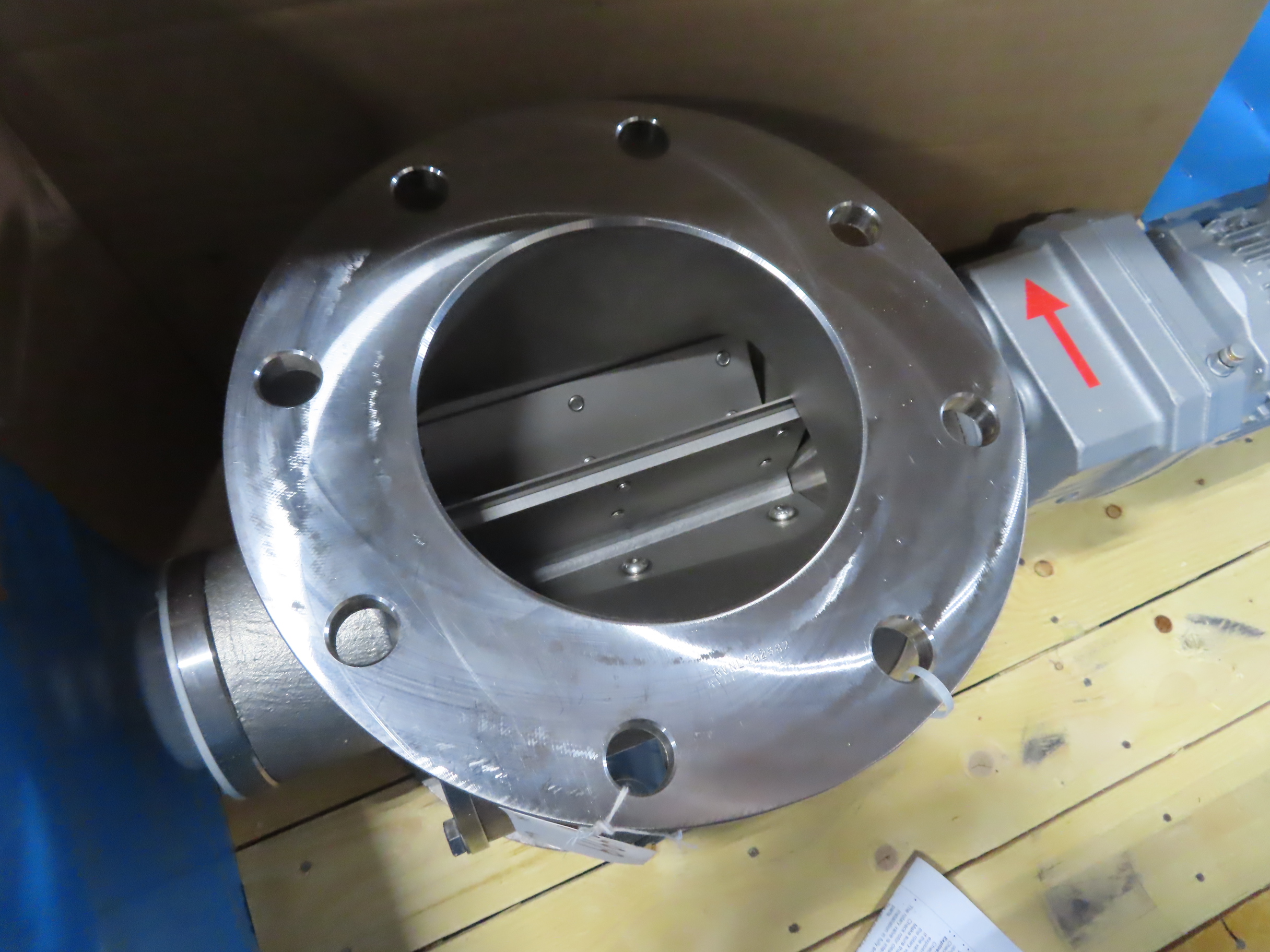 New Surplus 6" DMN Westinghouse Rotary Airlock, Rotary Valve