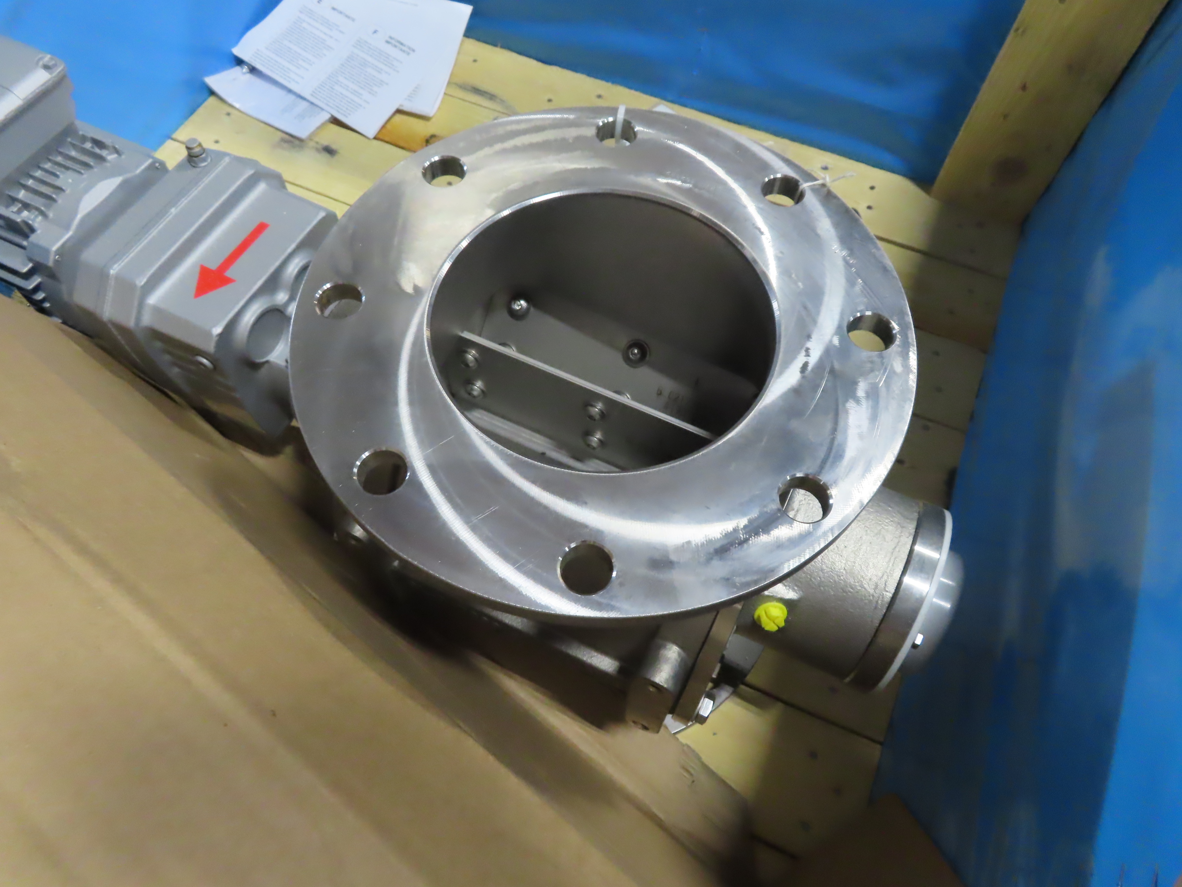 New Surplus 6" DMN Westinghouse Rotary Airlock, Rotary Valve
