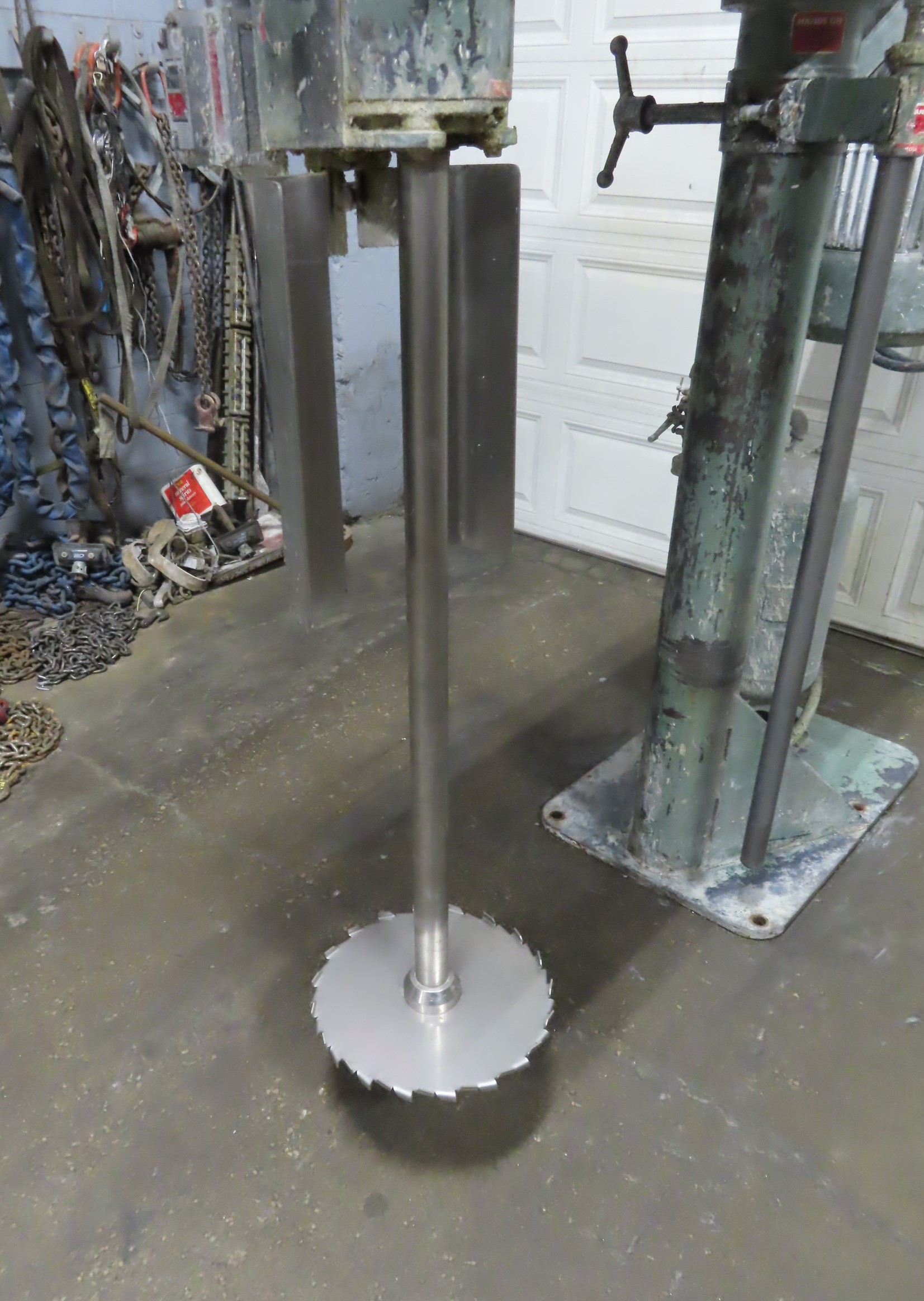 25 HP Myers High Speed Disperser, Variable Speed, XP, Stainless Steel