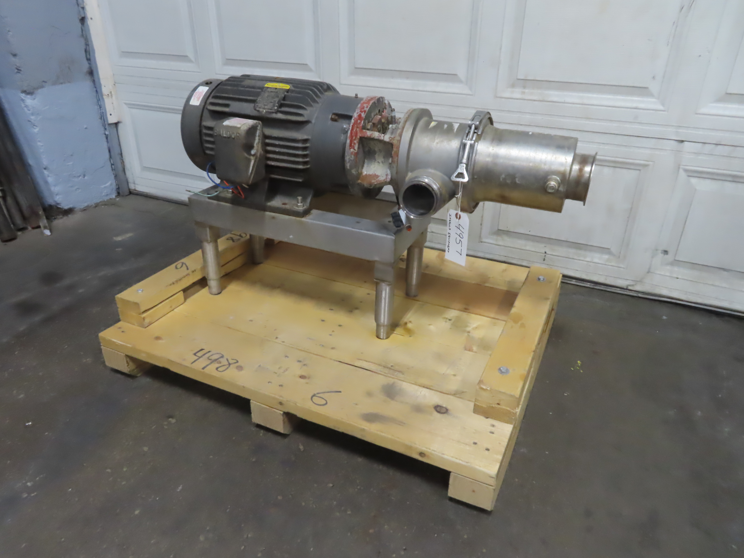 20 HP Arde Barinco 6x3 Inline High Shear Dispersion Grinder Pump