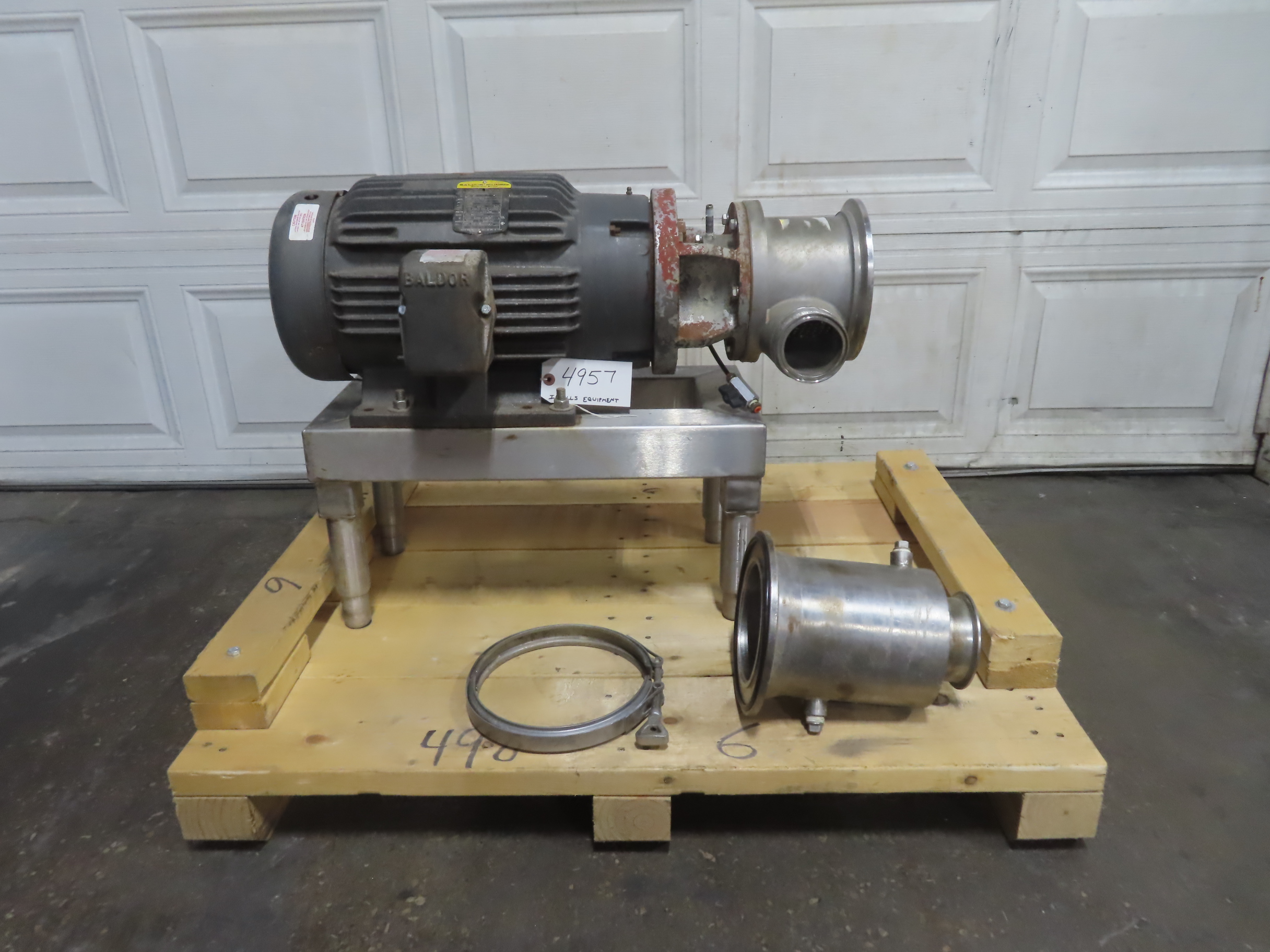 20 HP Arde Barinco 6x3 Inline High Shear Dispersion Grinder Pump