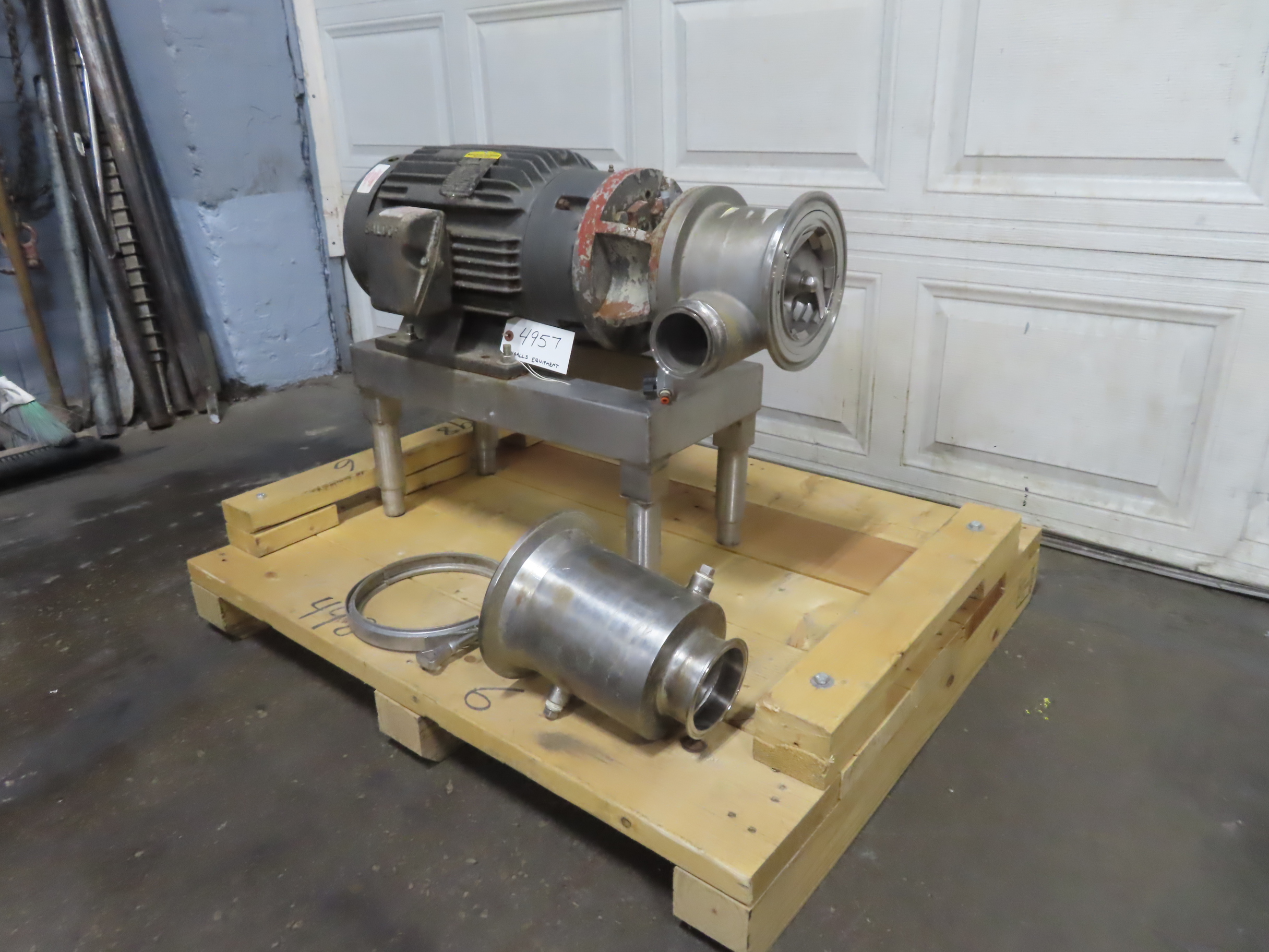 20 HP Arde Barinco 6x3 Inline High Shear Dispersion Grinder Pump