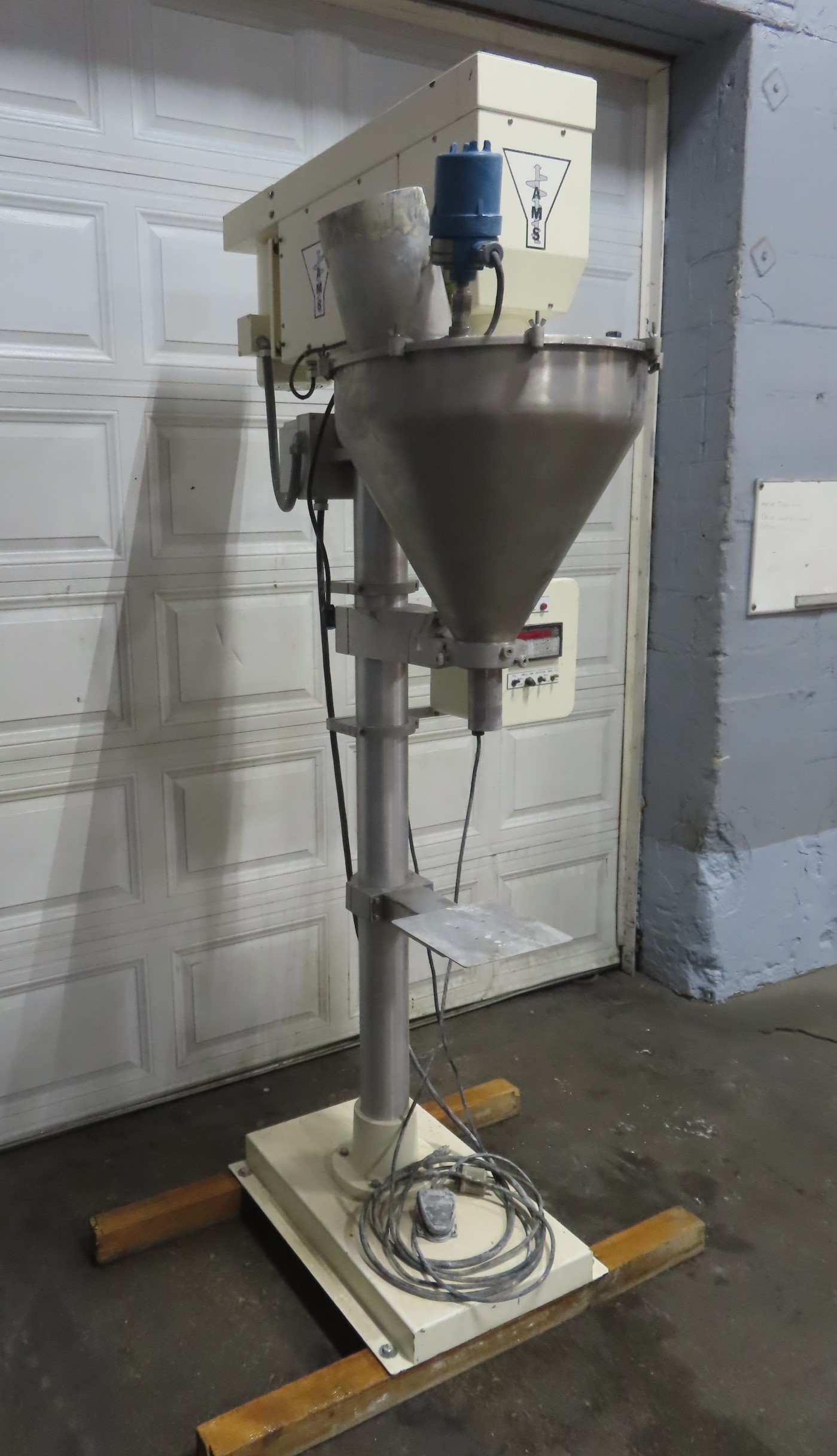 AMS A-100 Auger Filler, Stainless Steel