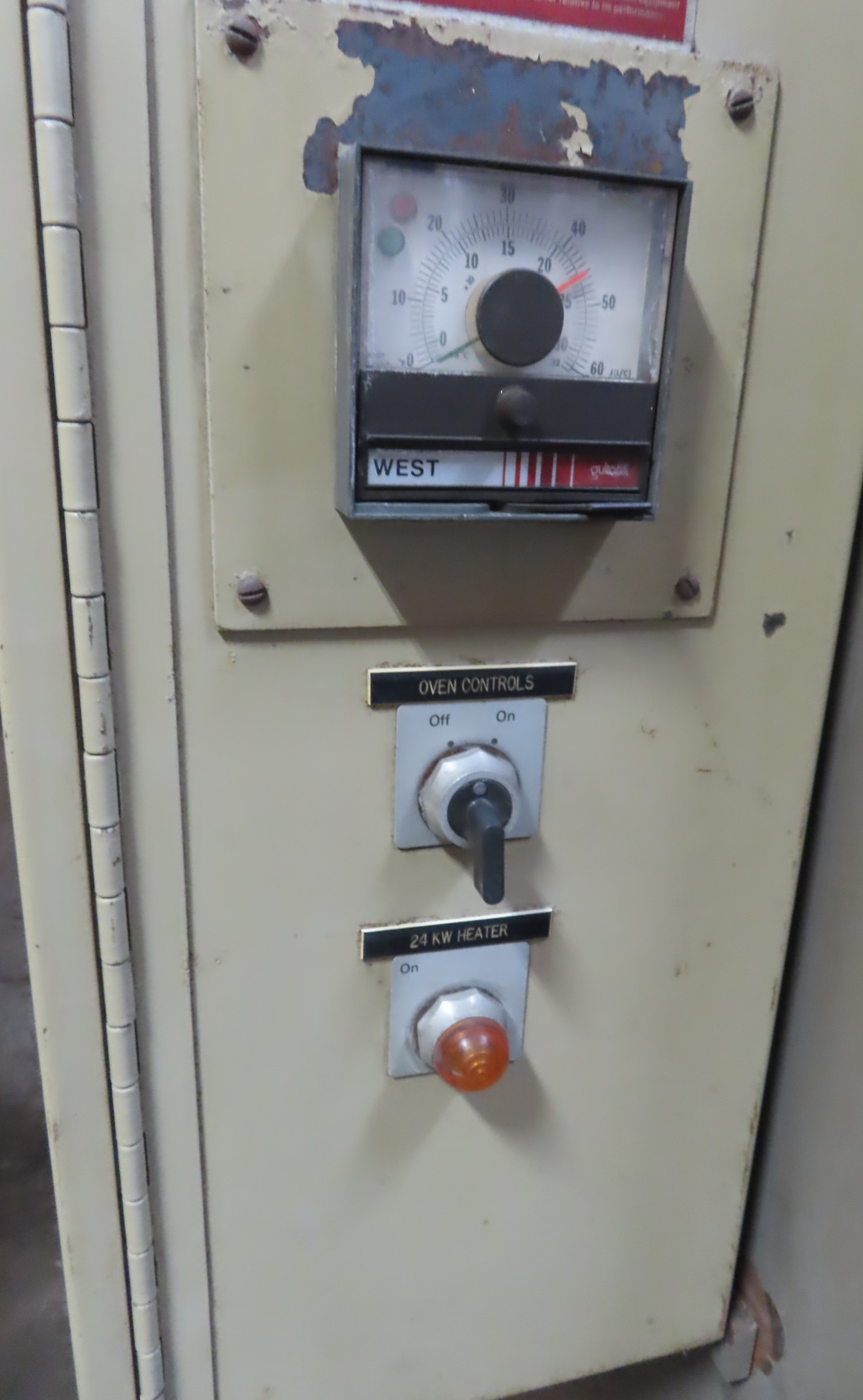 Koch Industrial Electric Truck Oven with Truck and Shelves, 400 F