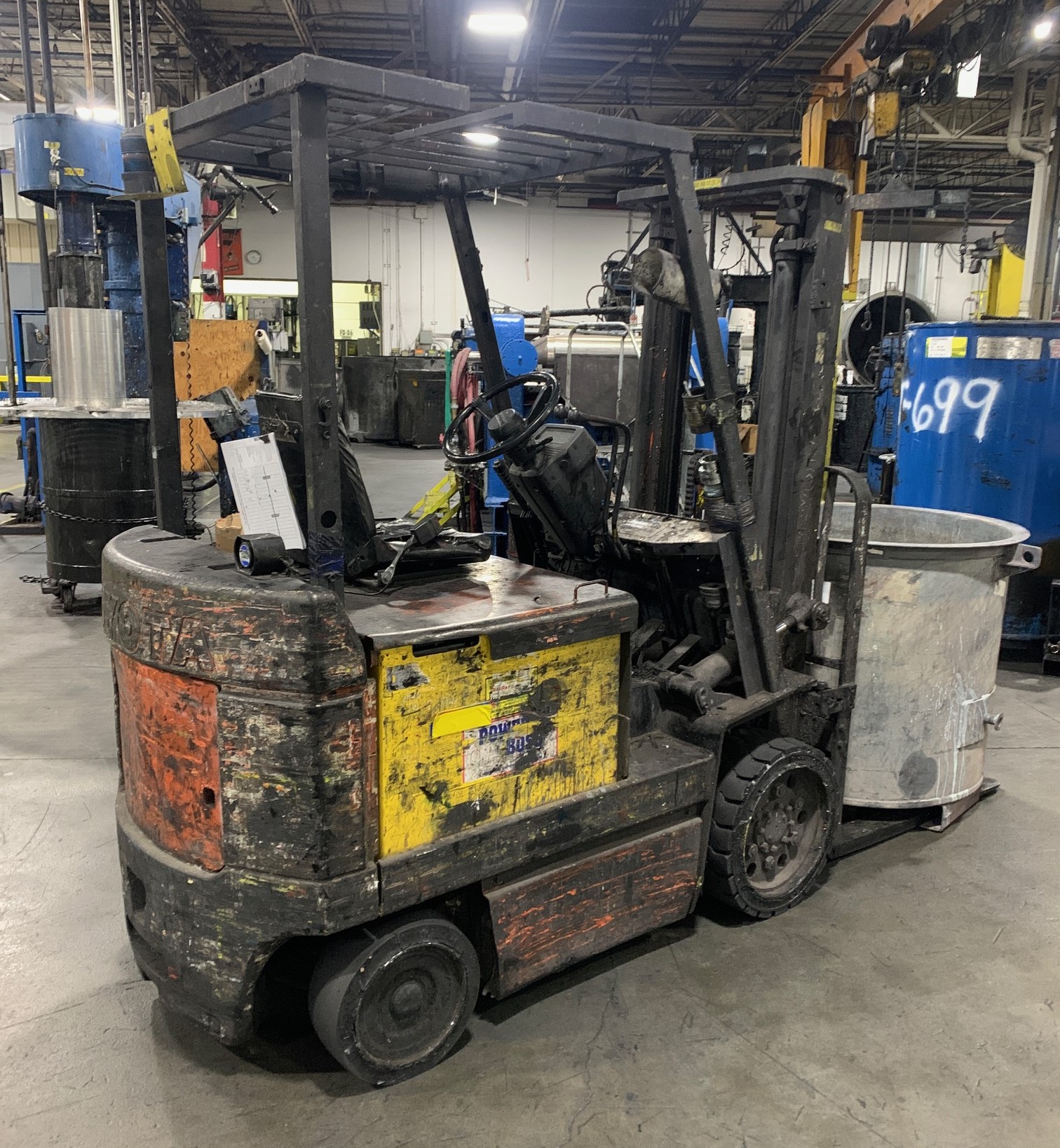 Toyota Electric Lift Truck, forklift, 5,000 lb. capacity, 36 volt