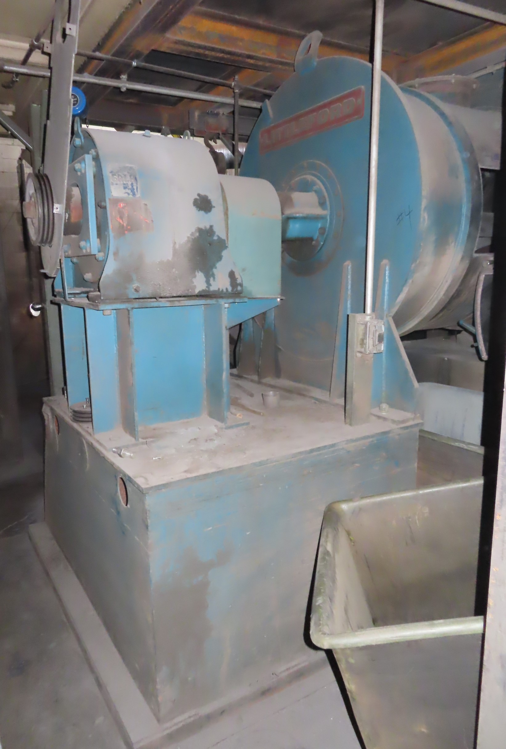 FKM-4200 Littleford Mixer, 87 cu ft working capacity, 50 HP