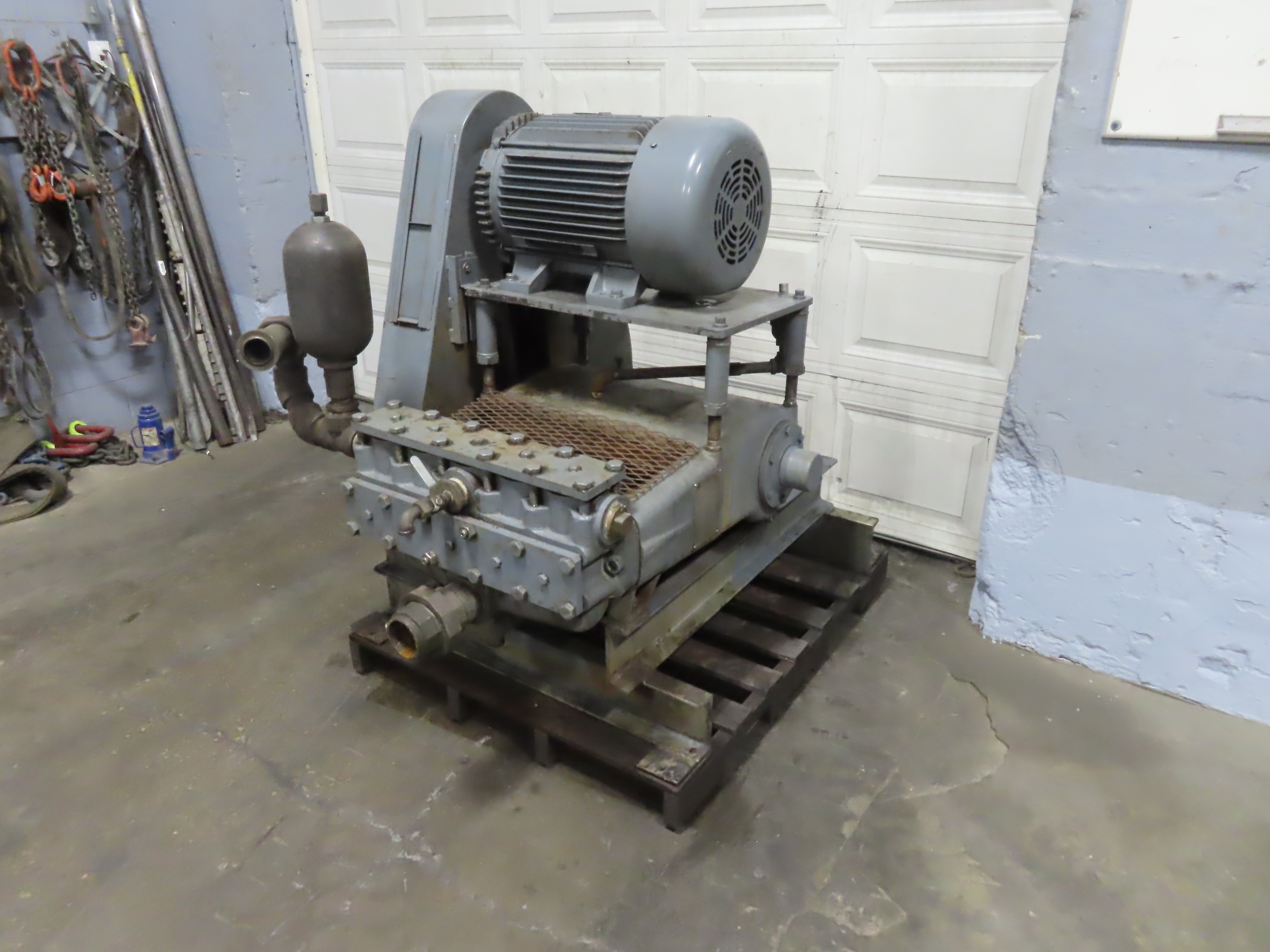 50 HP Aplex Industries Quintuplex Pump, Model MA-75M