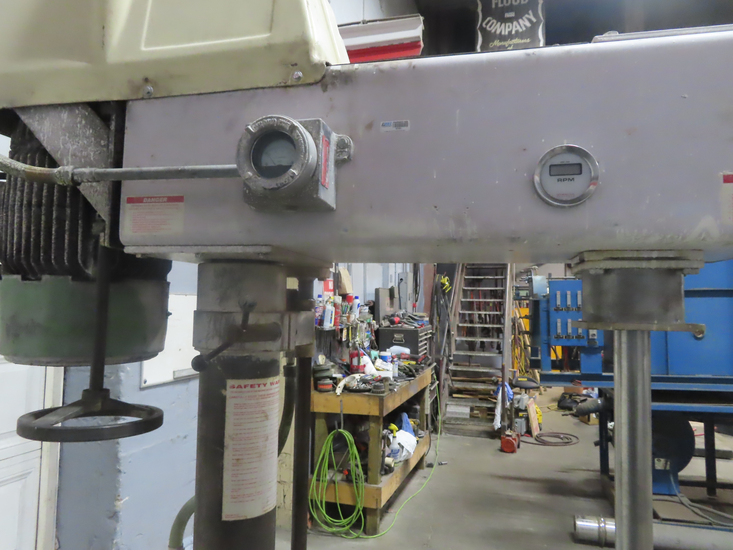 25 HP Morehouse-Cowles High Speed Disperser, Stainless Steel, Variable ...