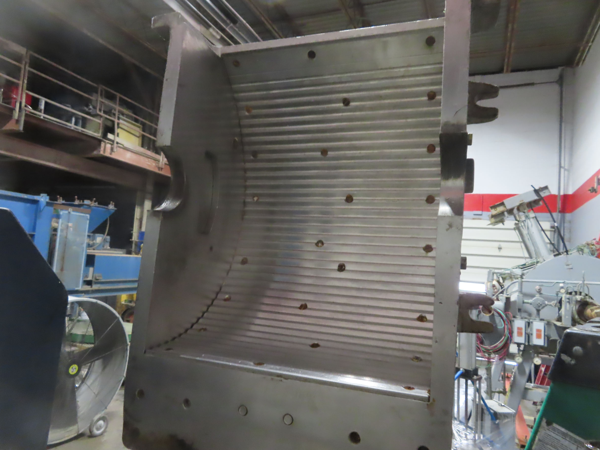 3TH Mikropul Hosakawa Hammer Mill Pulverizer, 50 HP, Stainless Steel