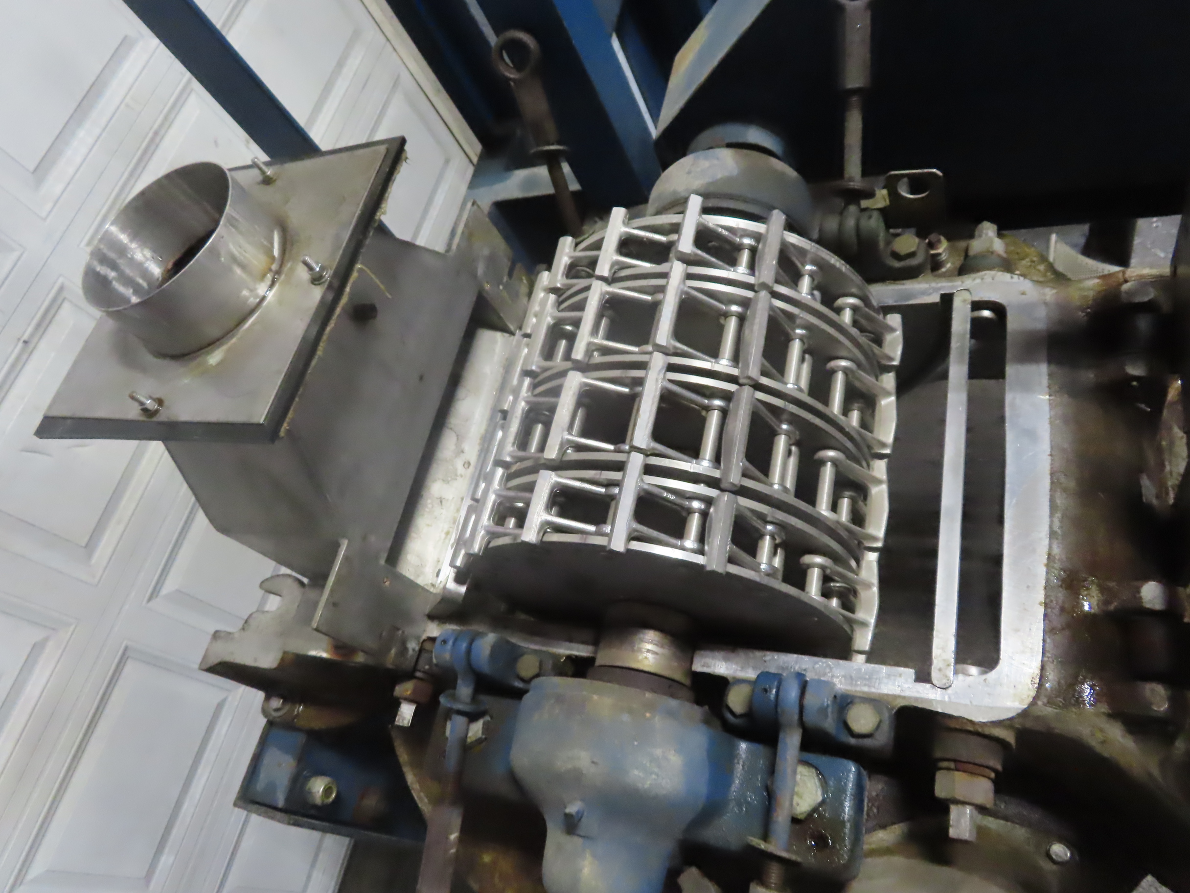 3TH Mikropul Hosakawa Hammer Mill Pulverizer, 50 HP, Stainless Steel