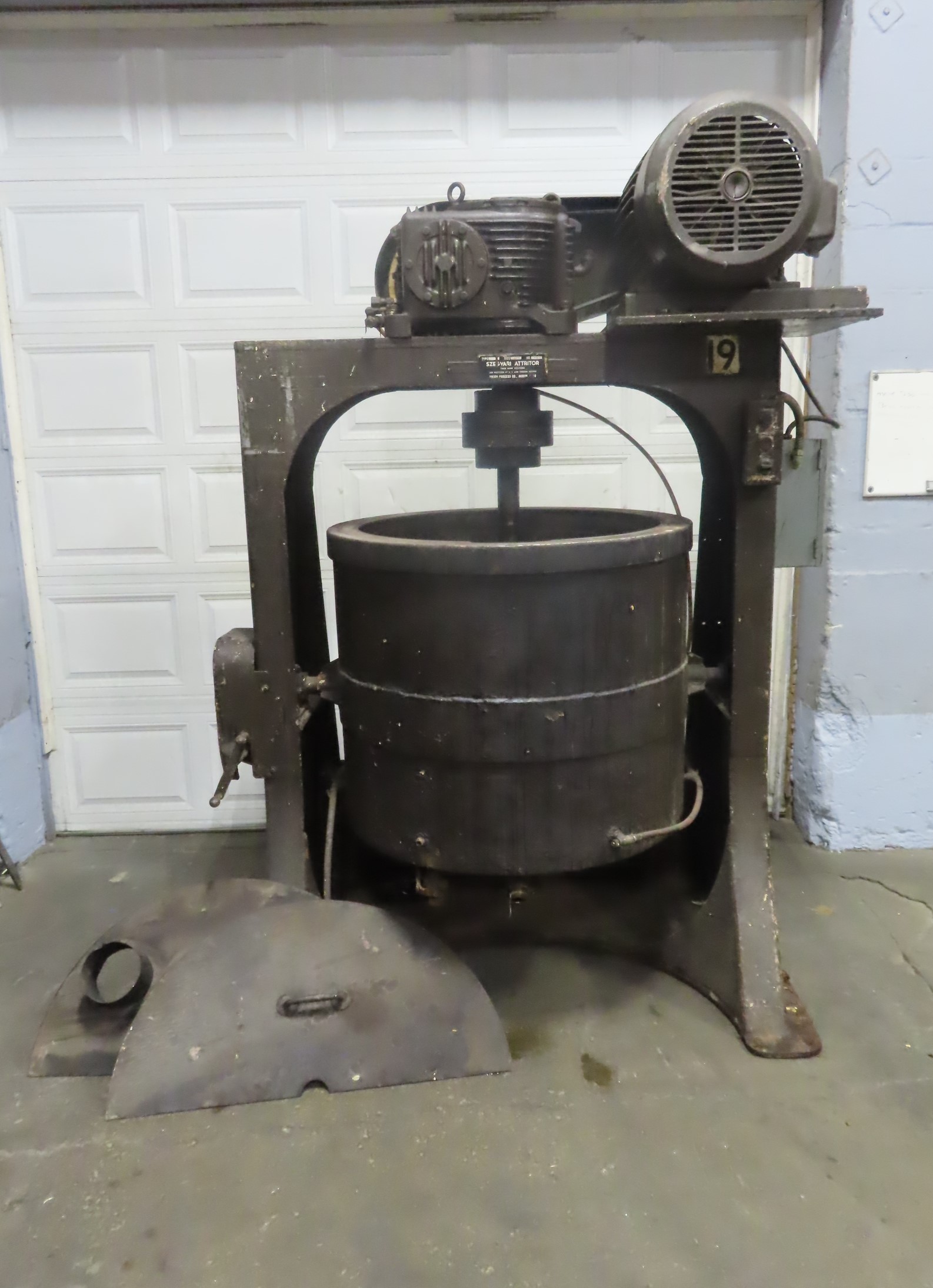 100 gallon Stainless Steel Union Process Jacketed Attritor