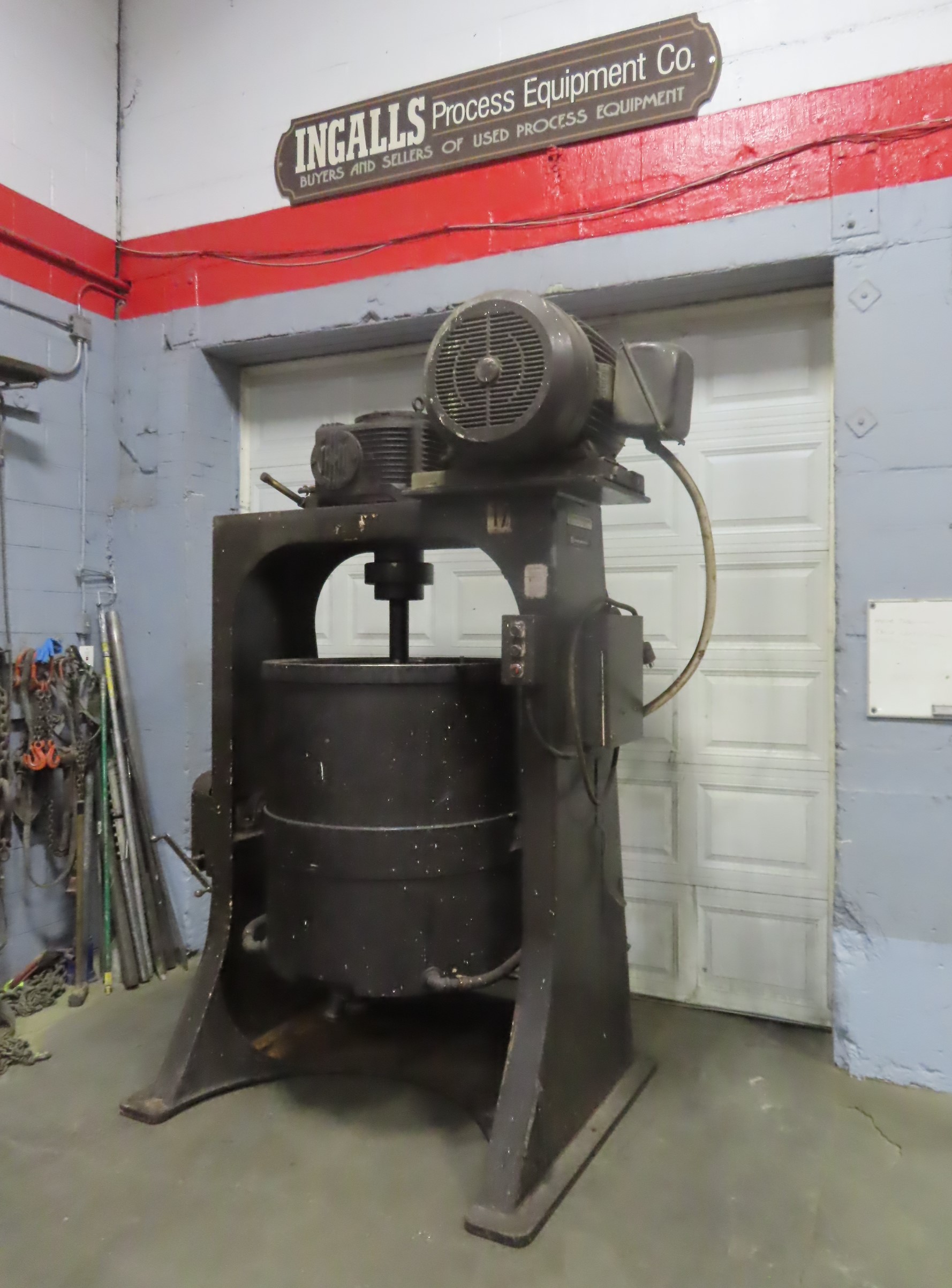 Union Process Attritor, 100 gallons, Type 100SN, Two-Speed Motor