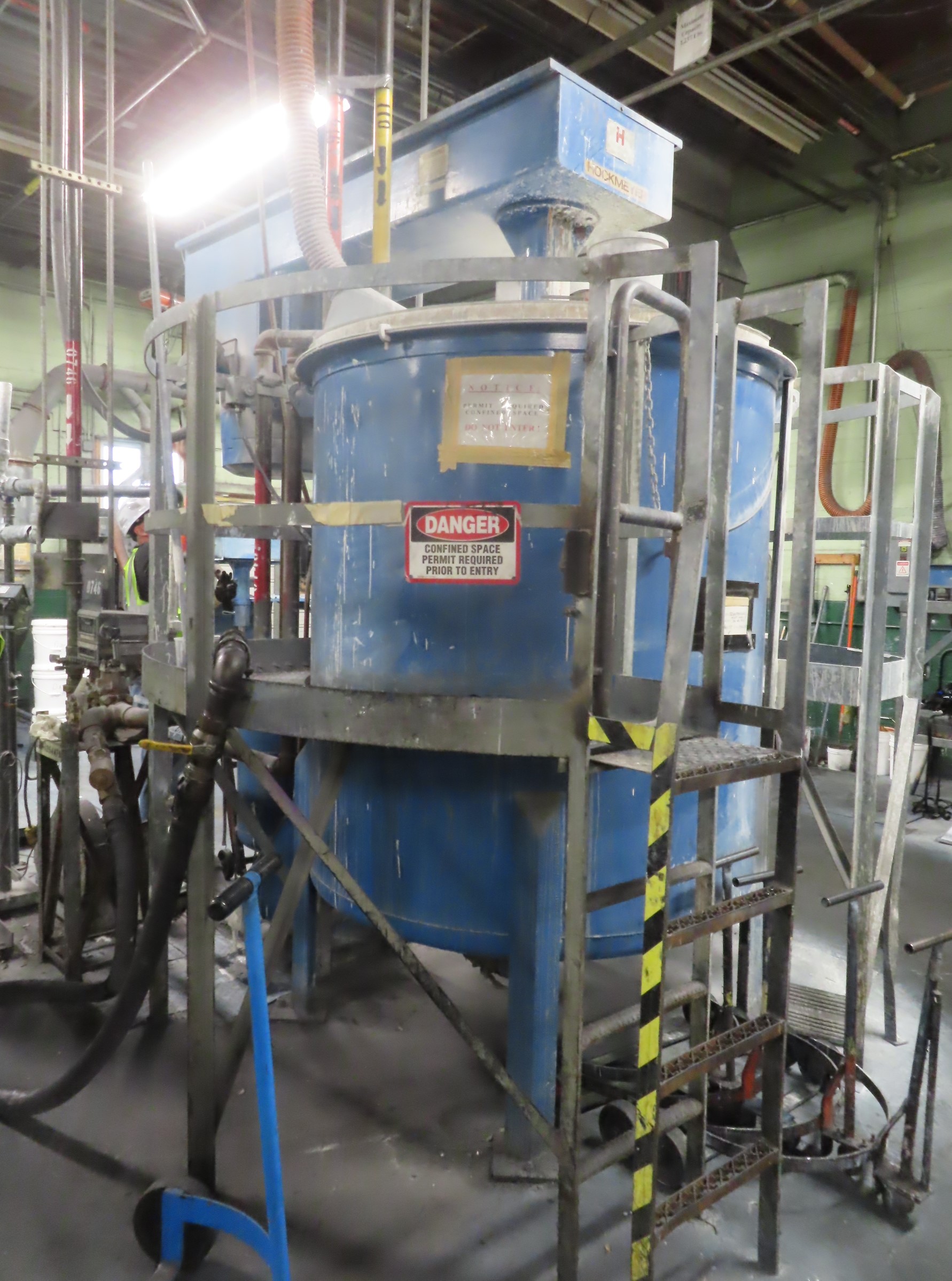 100 HP Hockmeyer Disperser, XP, Variable Speed, Stainless Steel