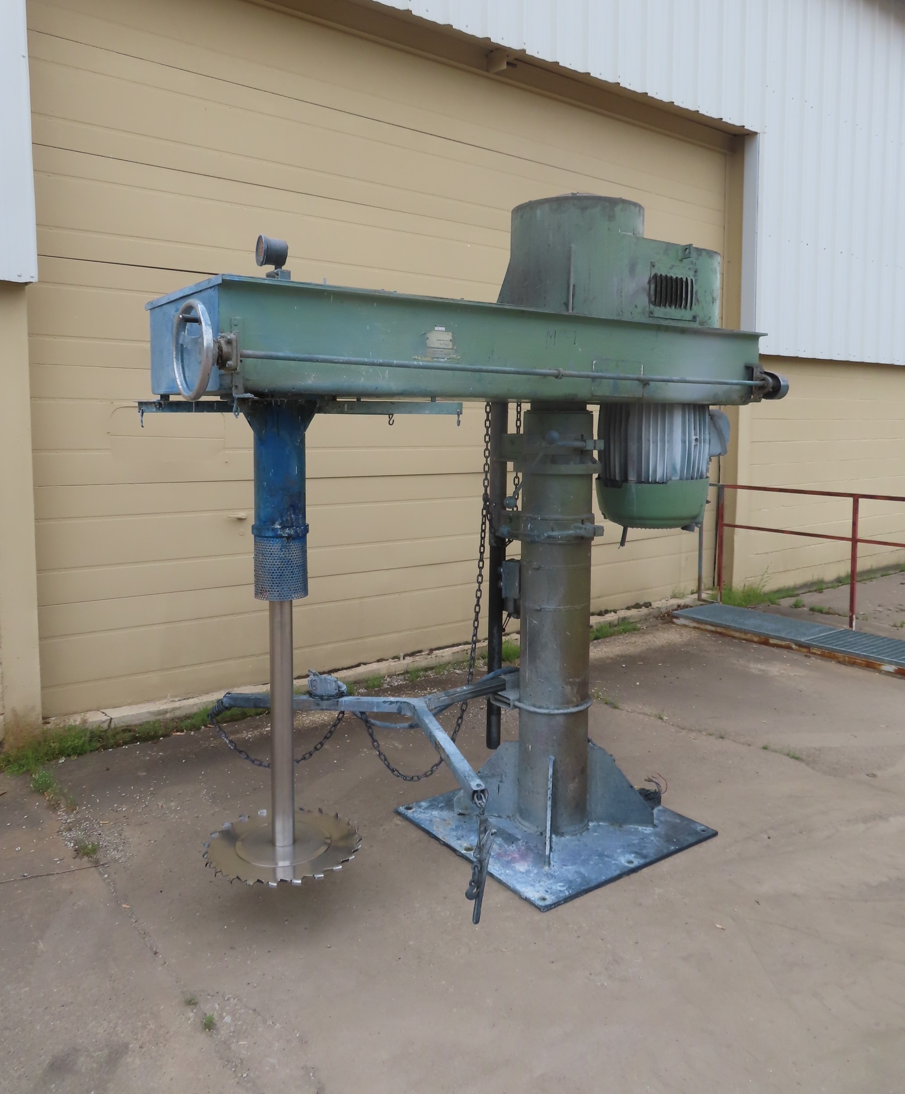 50 HP Hockmeyer Disperser, Stainless Steel, Variable Speed, XP