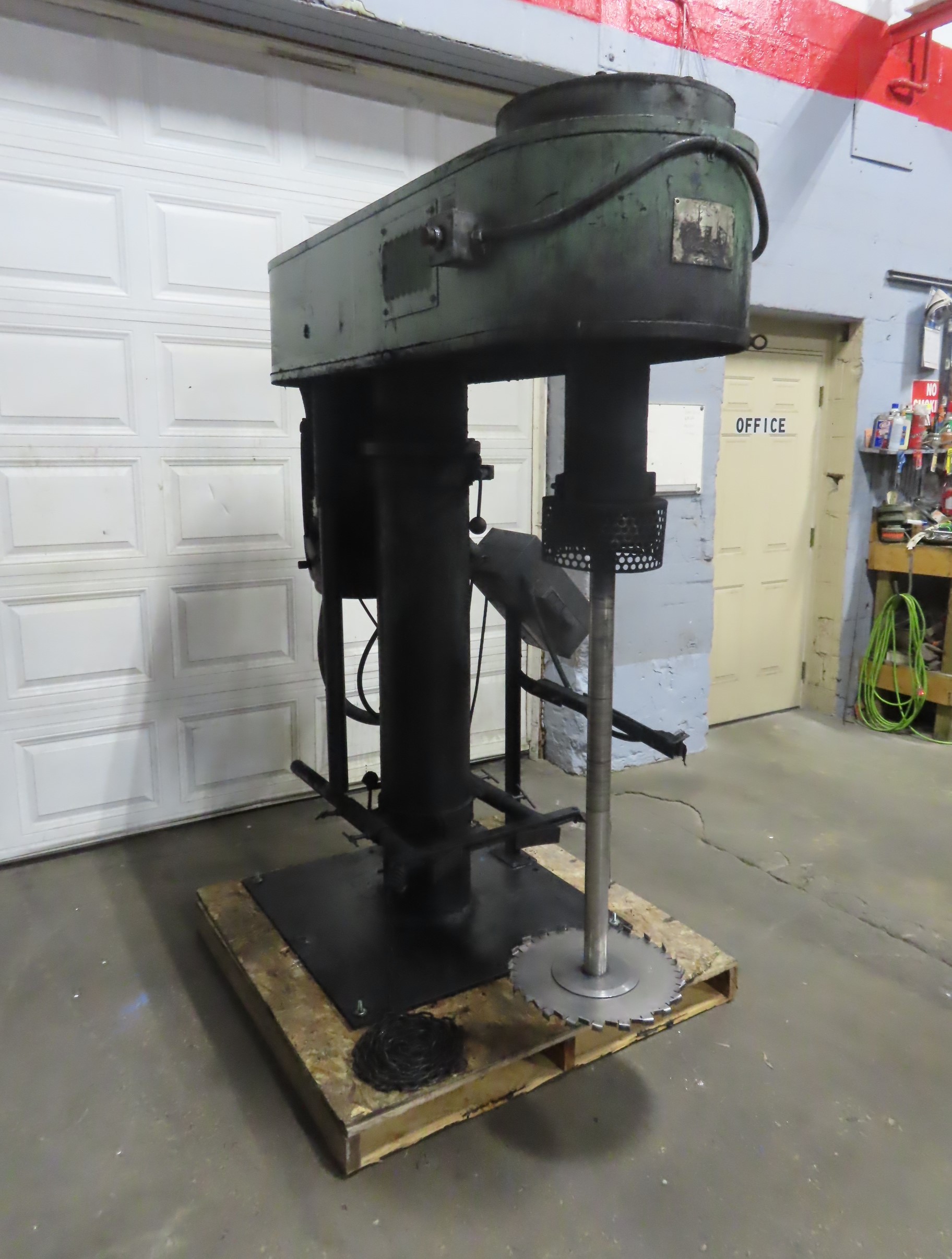 30 HP Hockmeyer Disperser, Variable Speed, Stainless Steel