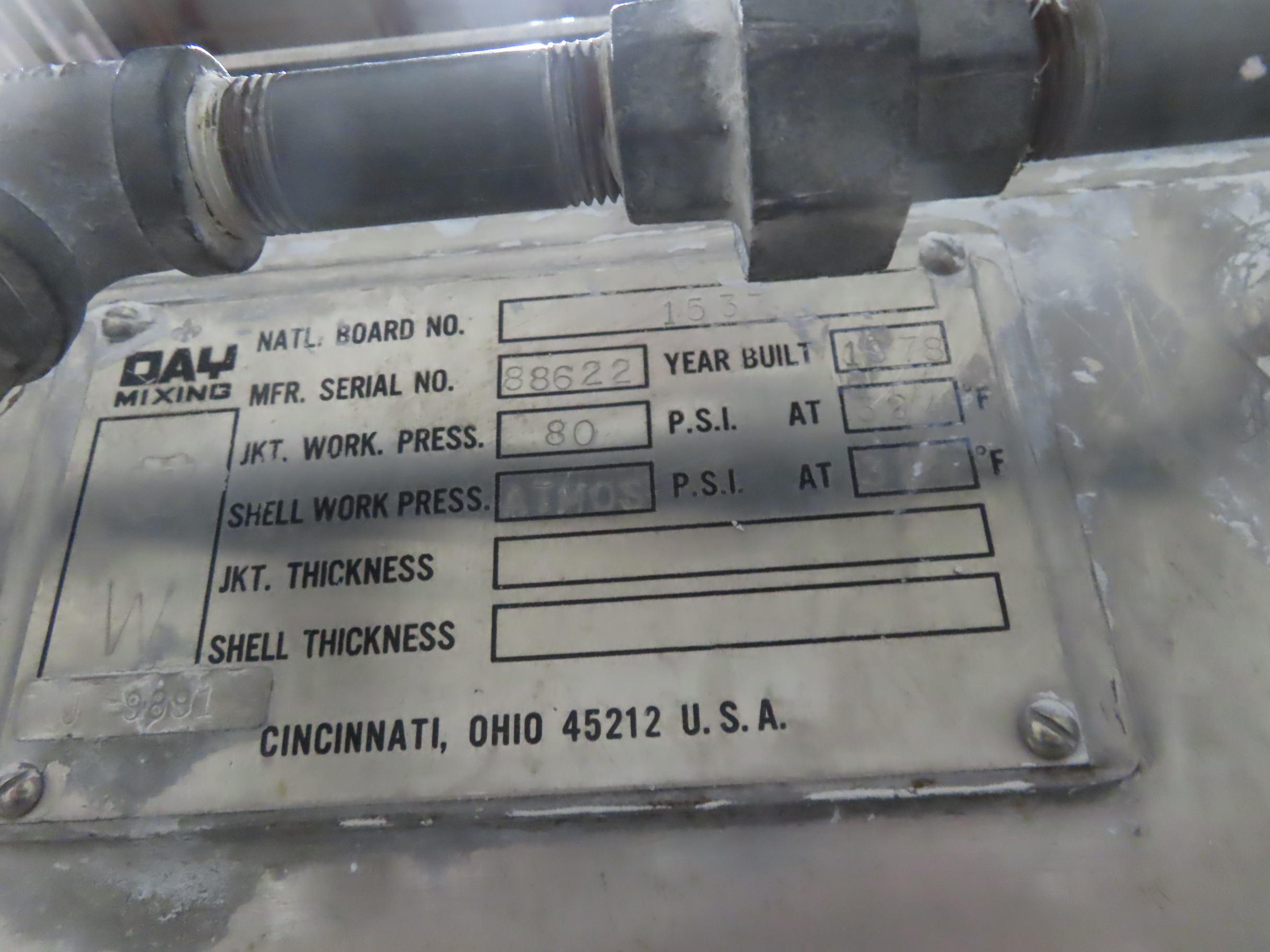 used 5 gallon Double Arm Sigma Blade Mixer, stainless steel, jacketed ...