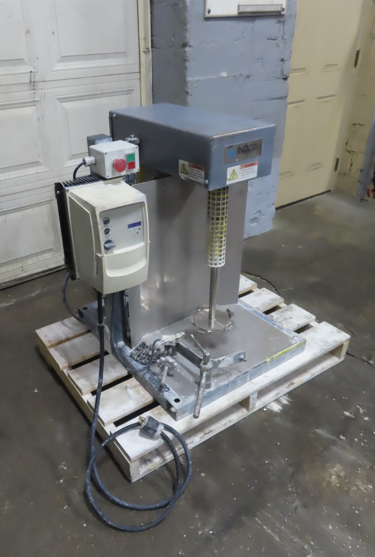 5 hp Indco High Speed Disperser Mixer