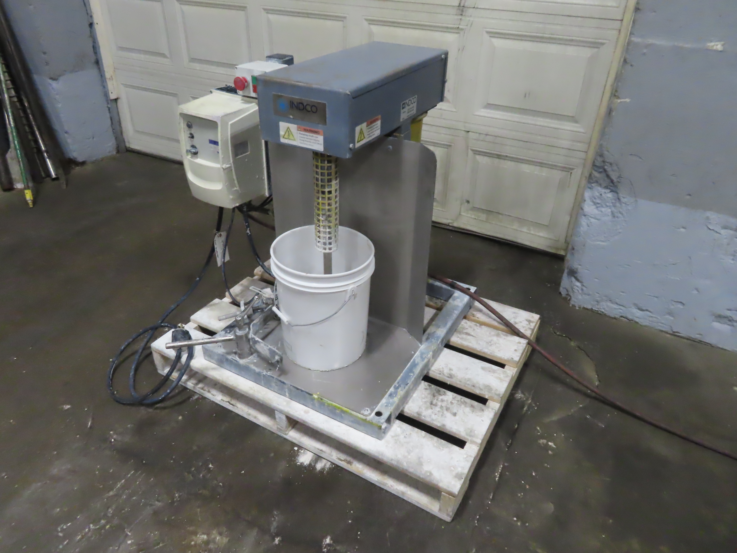 5 hp Indco High Speed Disperser Mixer